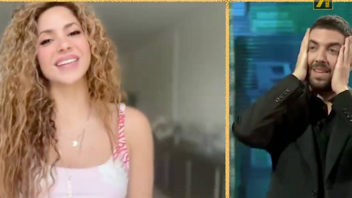 Shakira sorprende a Broncano en 'La Revuelta' y lanza un mensaje: "Nos ...