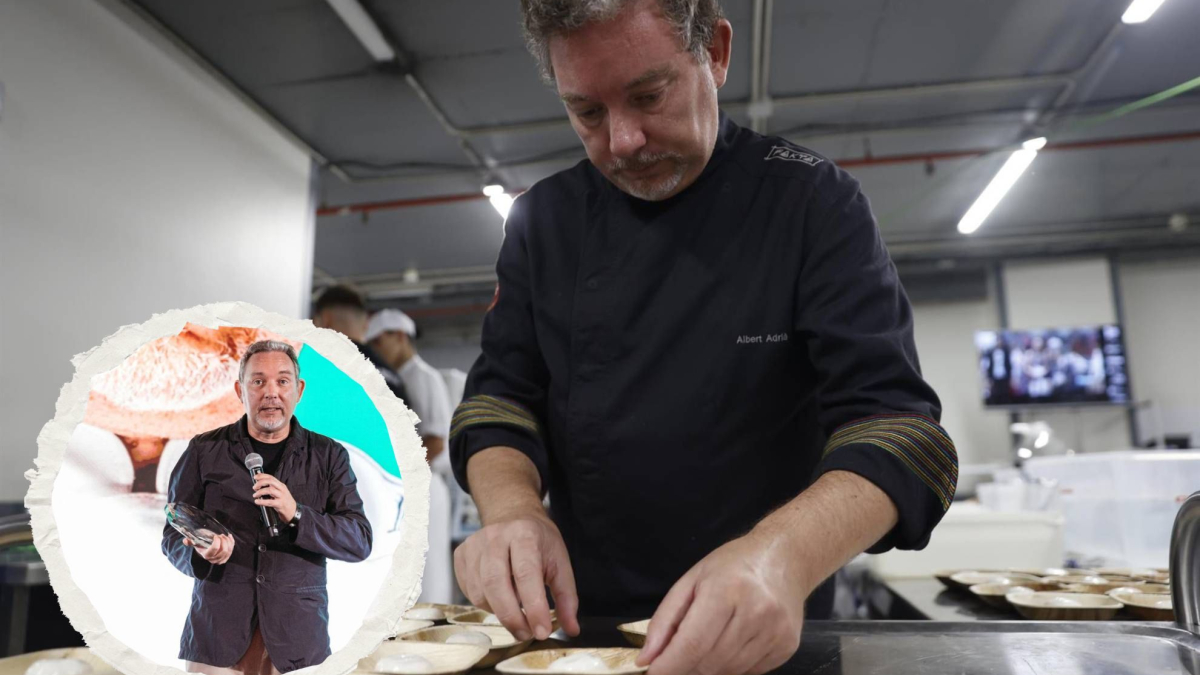Albert Adrià es elegido entre los tres mejores chefs del mundo