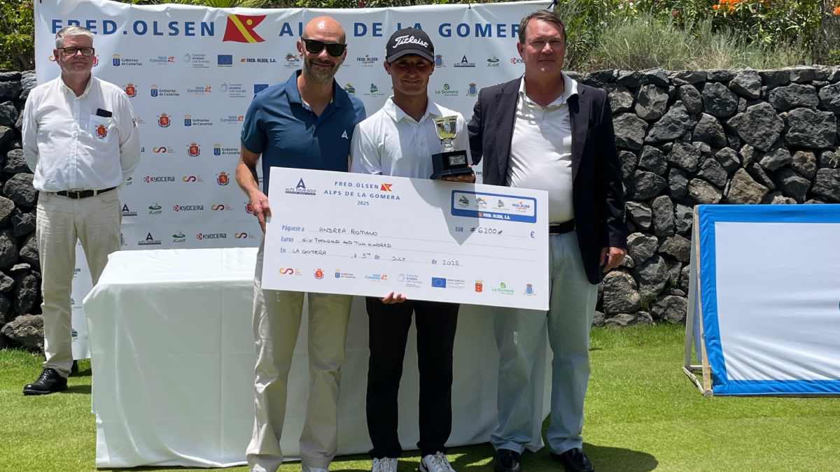 Andrea Romano impide la fiesta española en el Fred. Olsen Alps de La Gomera
