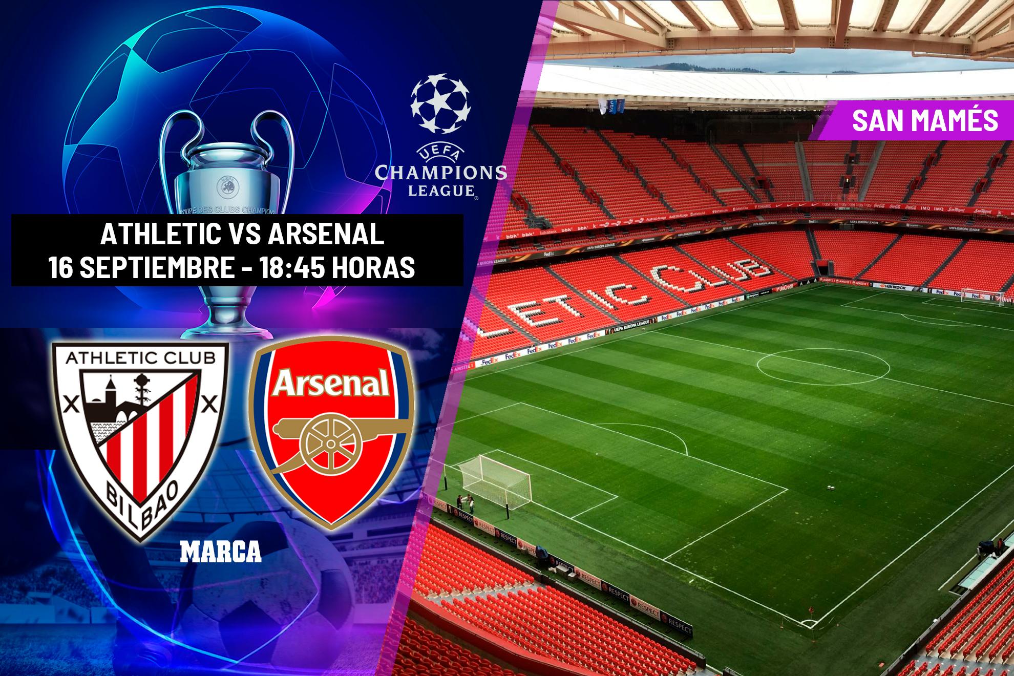 Athletic - Arsenal: a qué hora es, canal y dónde ver hoy en TV el ...