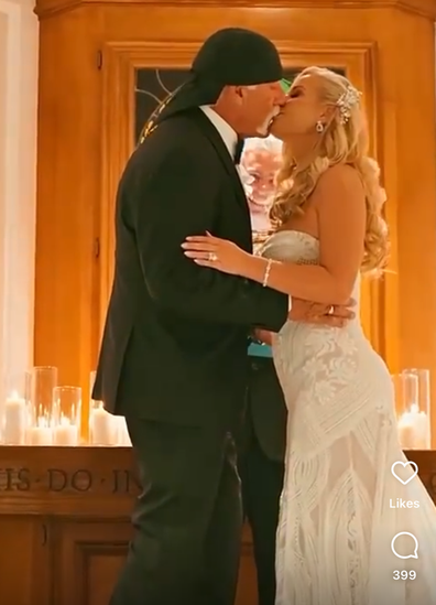 Hulk Hogan se casa con 70 años con Sky Daily, 25 años menor que él ...