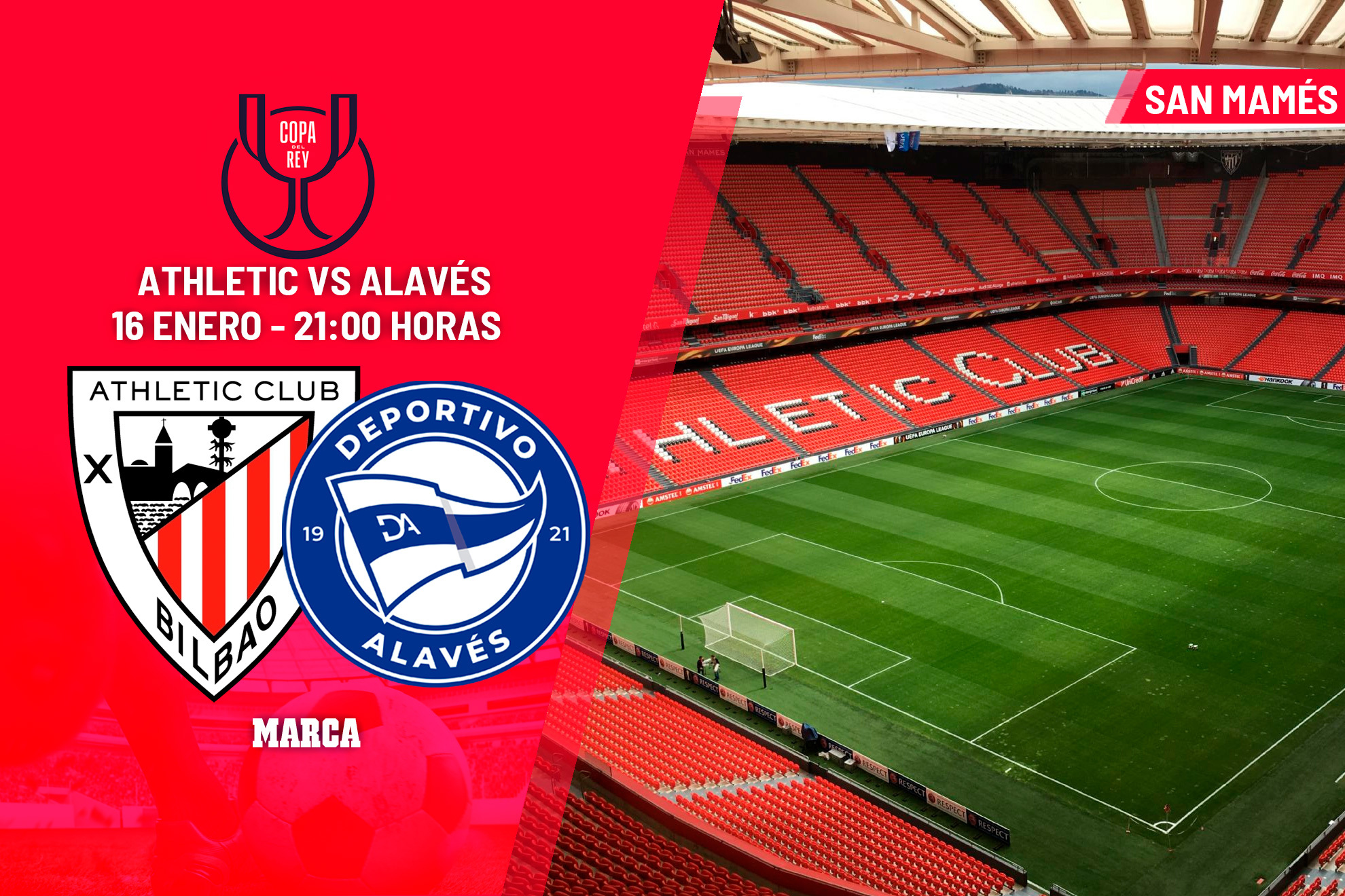 Athletic Club - Alavés: horario, dónde ver en TV y canal del partido de ...