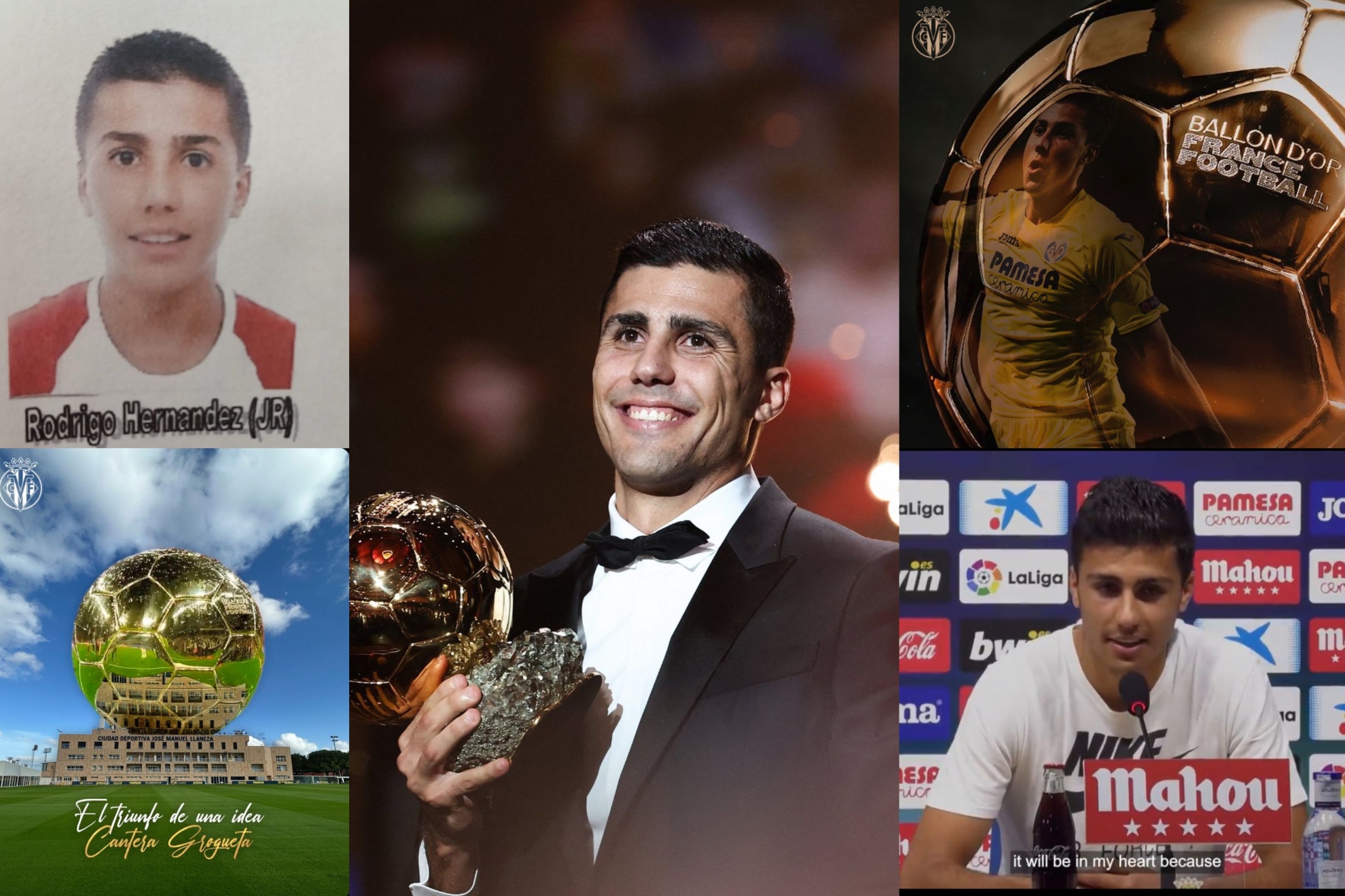 El Villarreal saca pecho del nuevo Balón de Oro: Rodrigo, el triunfo de ...