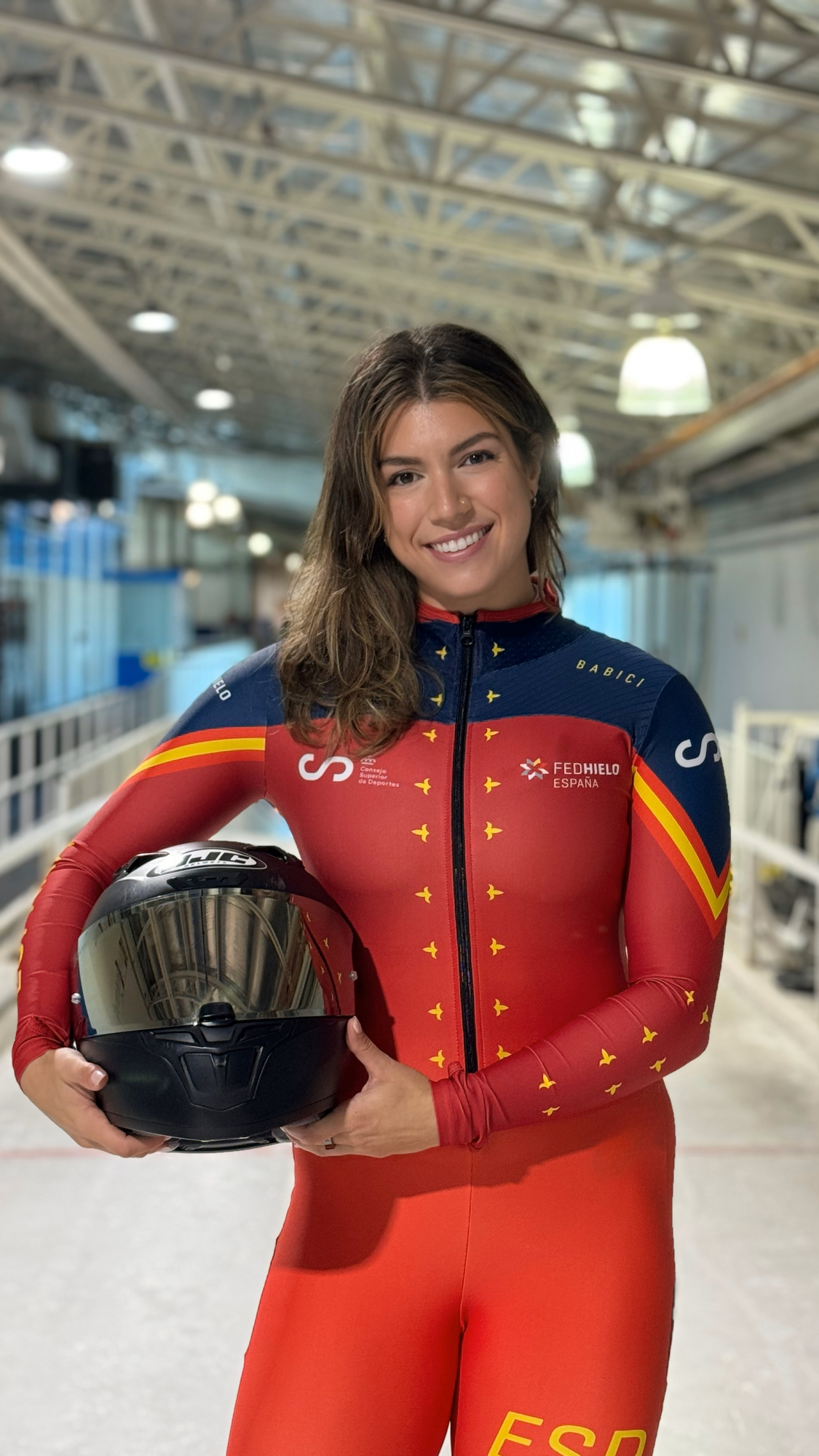 Leanna García quiere ser la primera mujer española olímpica en bobsleigh