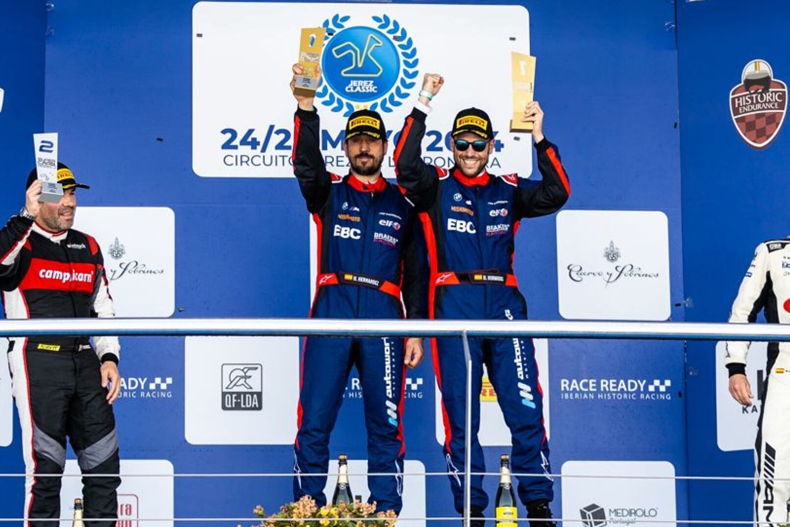 Borja Hormigos y Héctor Hernández arrancan con victoria el Iberian Supercars Endurance 2024