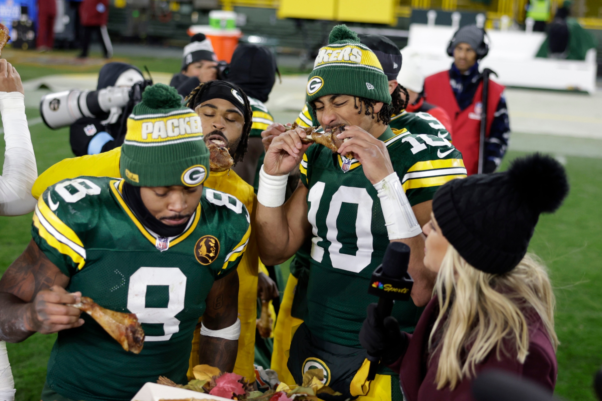 Los Packers cumplen con la tradición en el Día de Acción de Gracias