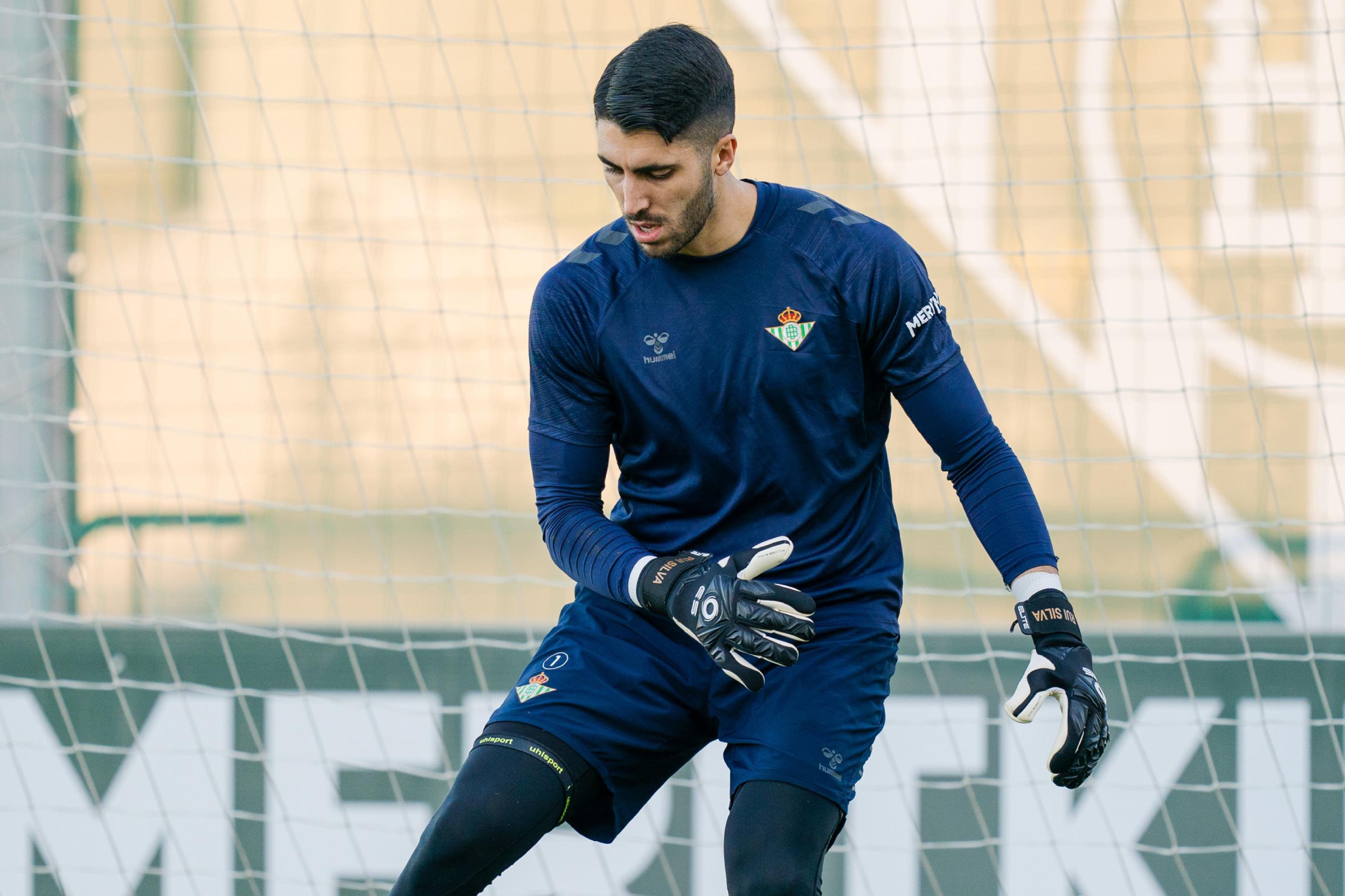 Rui Silva descansa en el partido de Copa frente al Sant Andreu