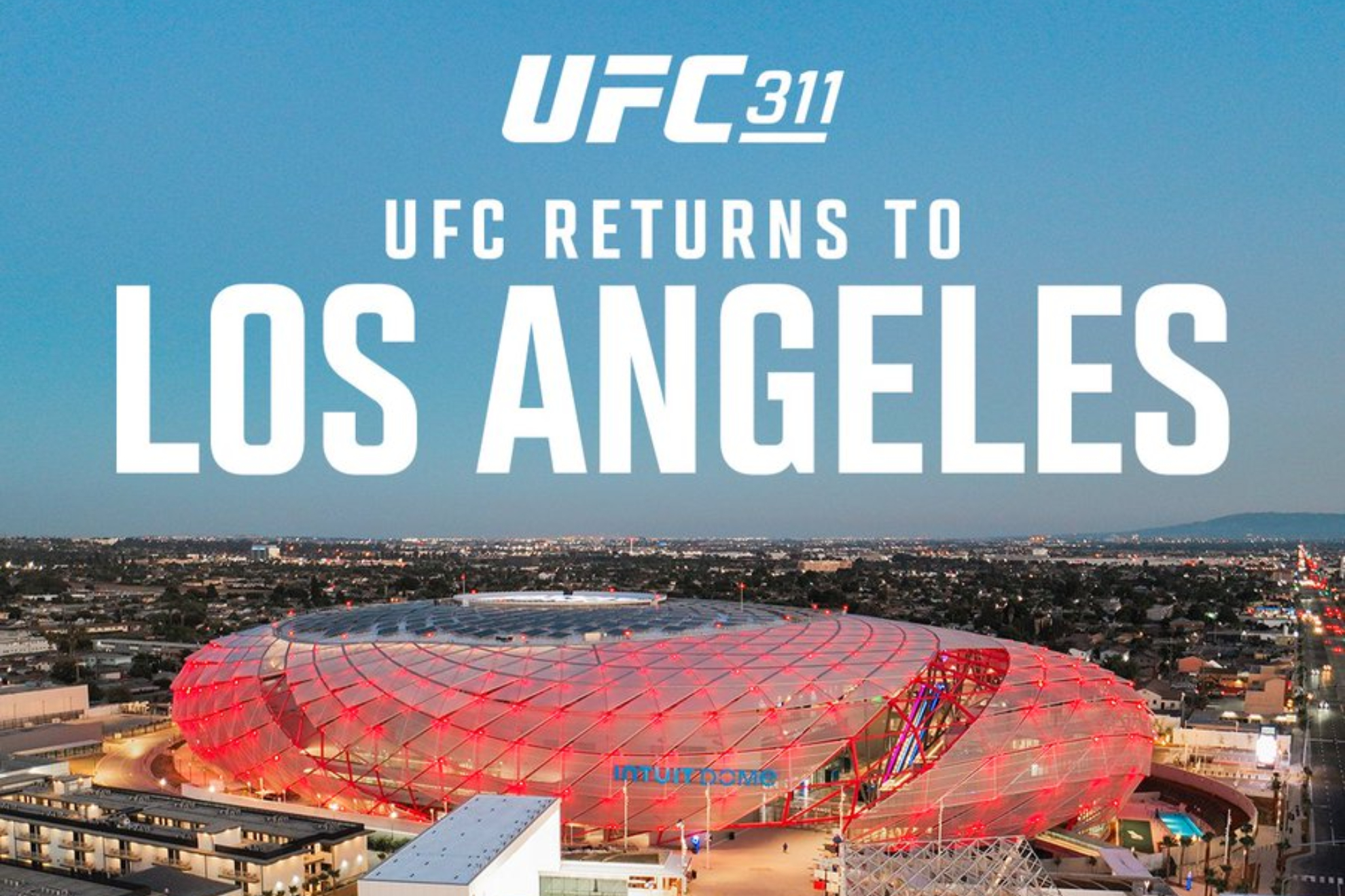 La UFC desembarca en el Intuit Dome: 2.000 millones de coste, 1.400 ...