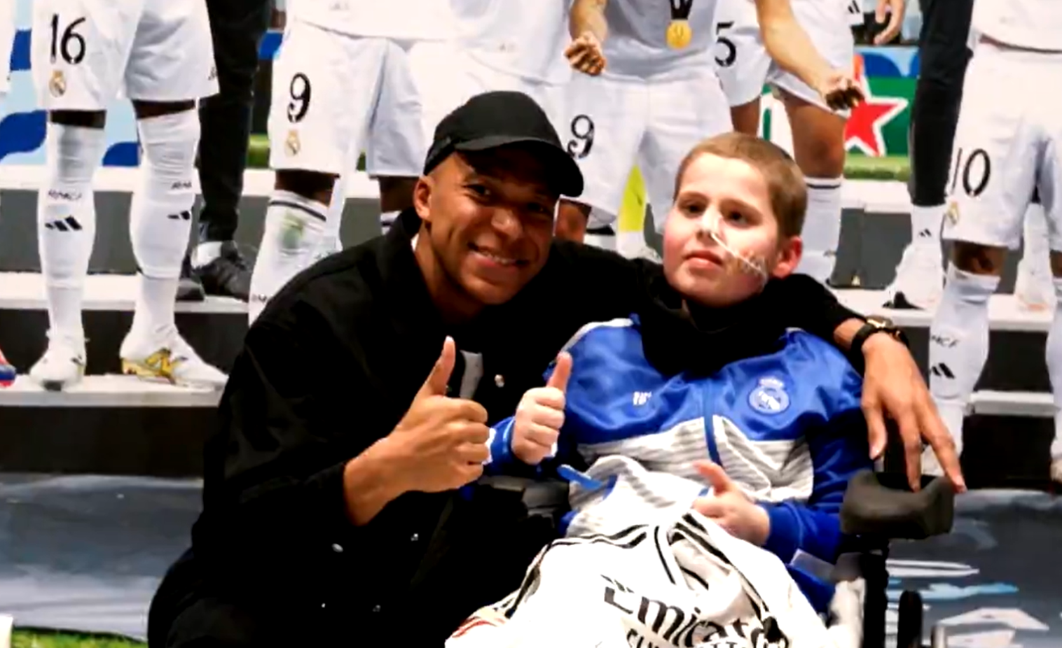 Mbappe fulfills the last wish of a French boy with an incurable disease ...