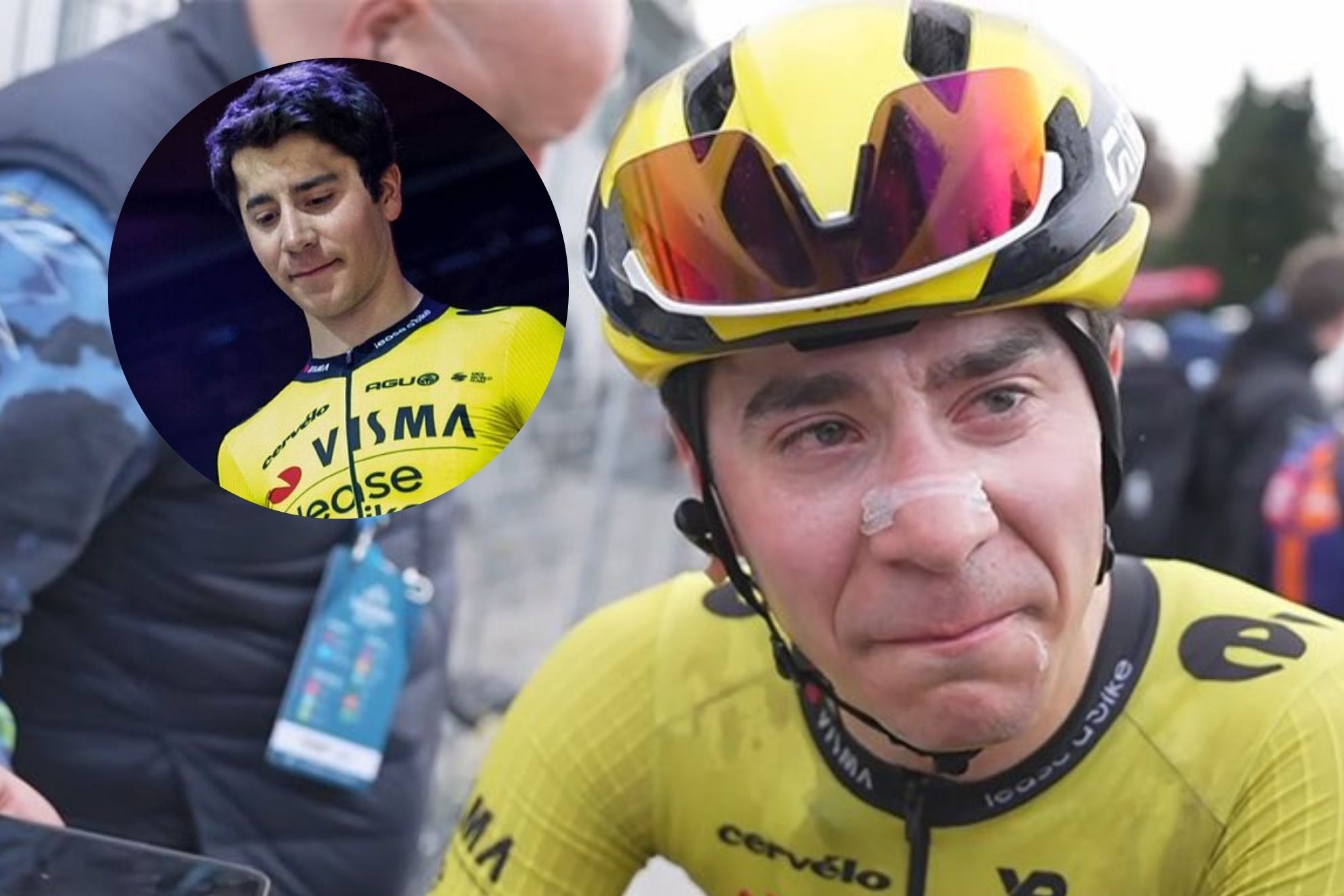 Algo pasa con Uijtdebroeks, el líder que revolucionó el mercado y ahora preocupa a Visma: "Su ...