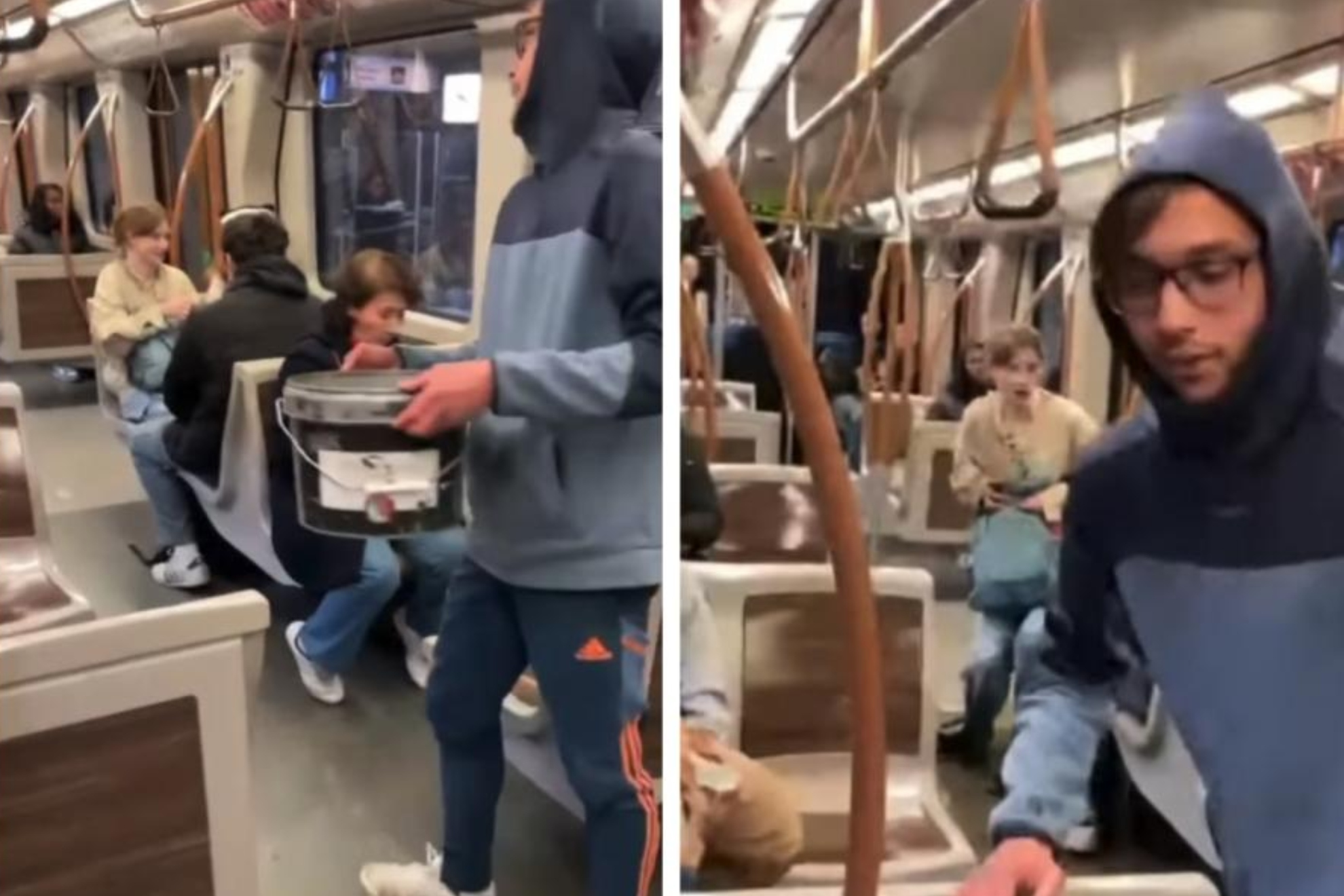 Detienen a un youtuber por tirar heces de perro a pasajeros del metro