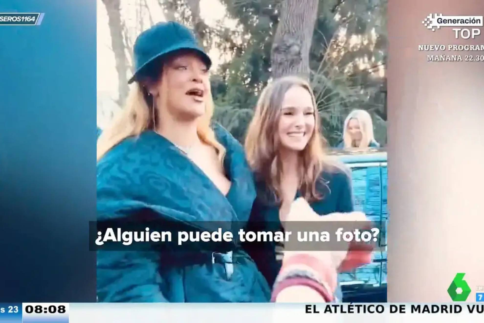 La increíble emoción de Rihanna al conocer a Natalie Portman: "Eres una ...