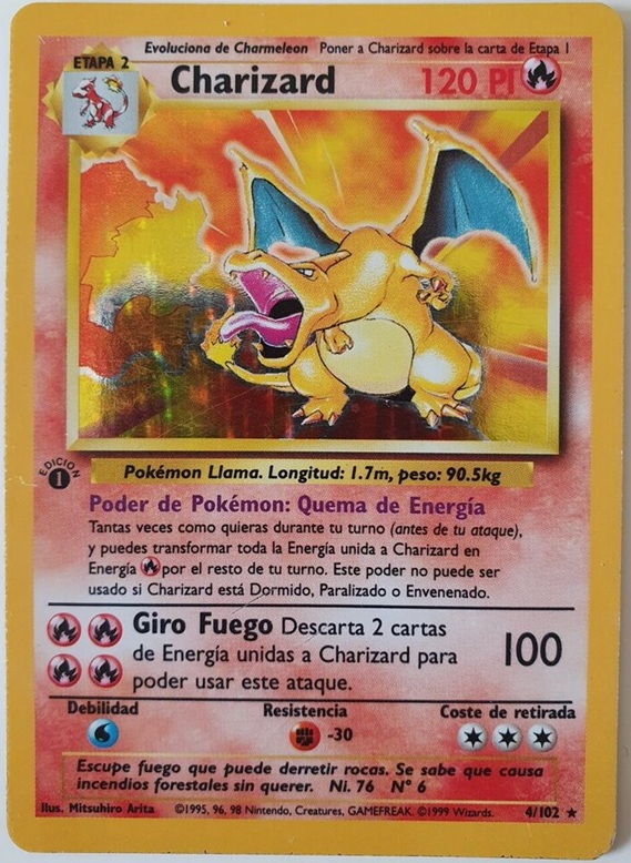 Giuliano Simeone y Darizard se vuelven locos al abrir este sobre de Pokémon... ¡Un Charizard de ...