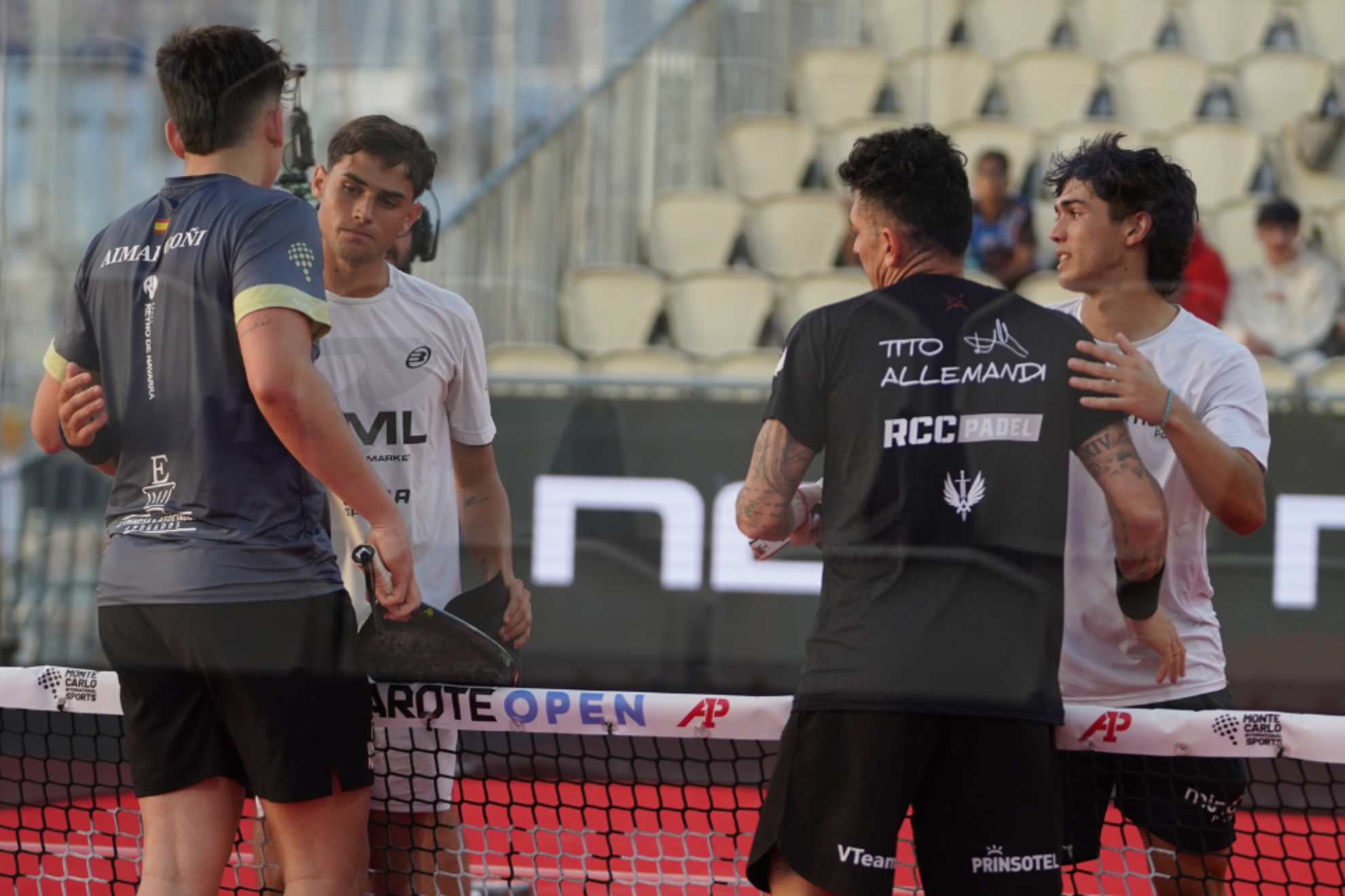 Goñi y Allemandi caen en Lanzarote a las primeras de cambio