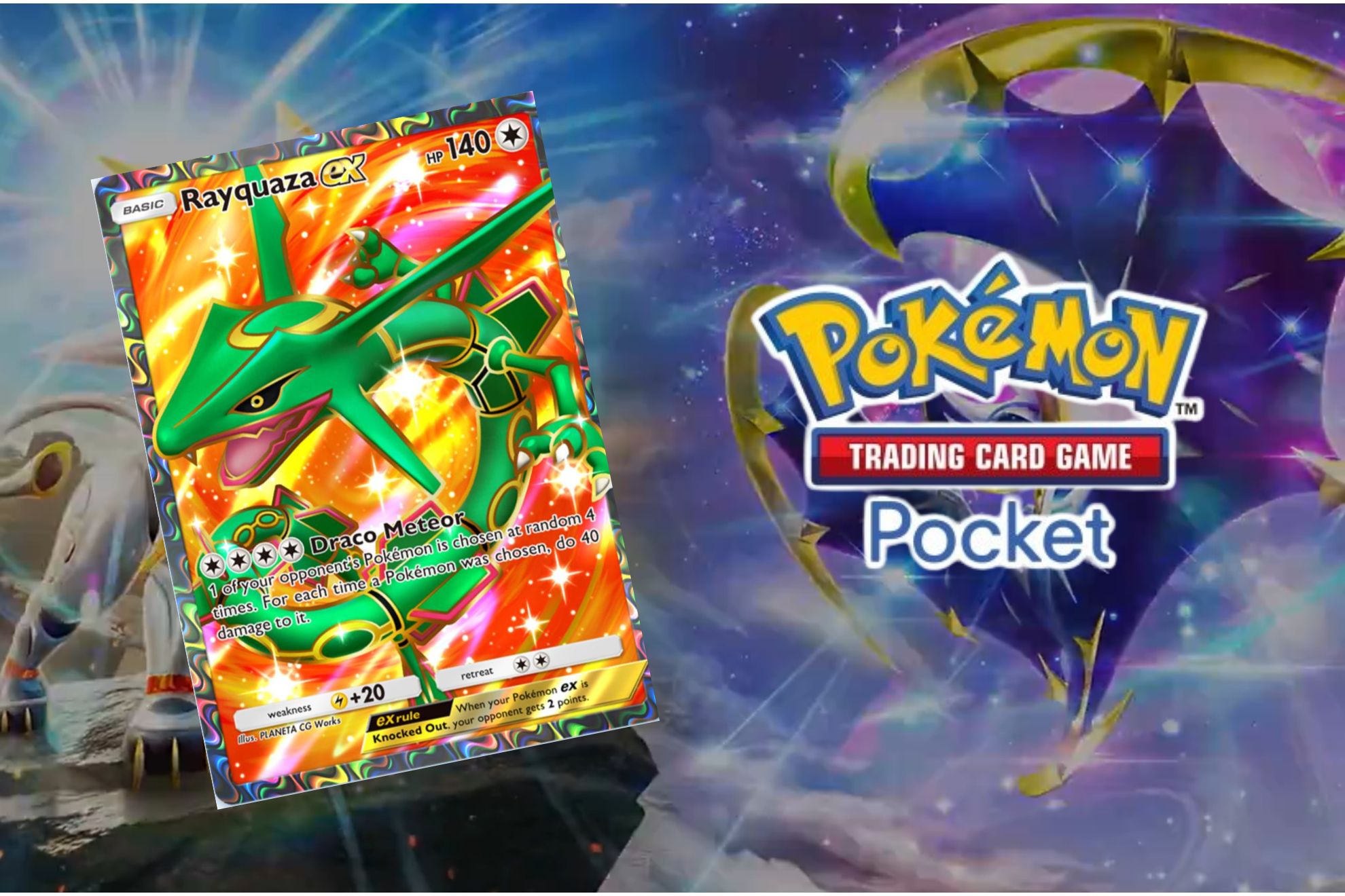 Rayquaza ha llegado a Pokémon TCG Pocket con una carta increíble... ¡y así puedes conseguirla de ...