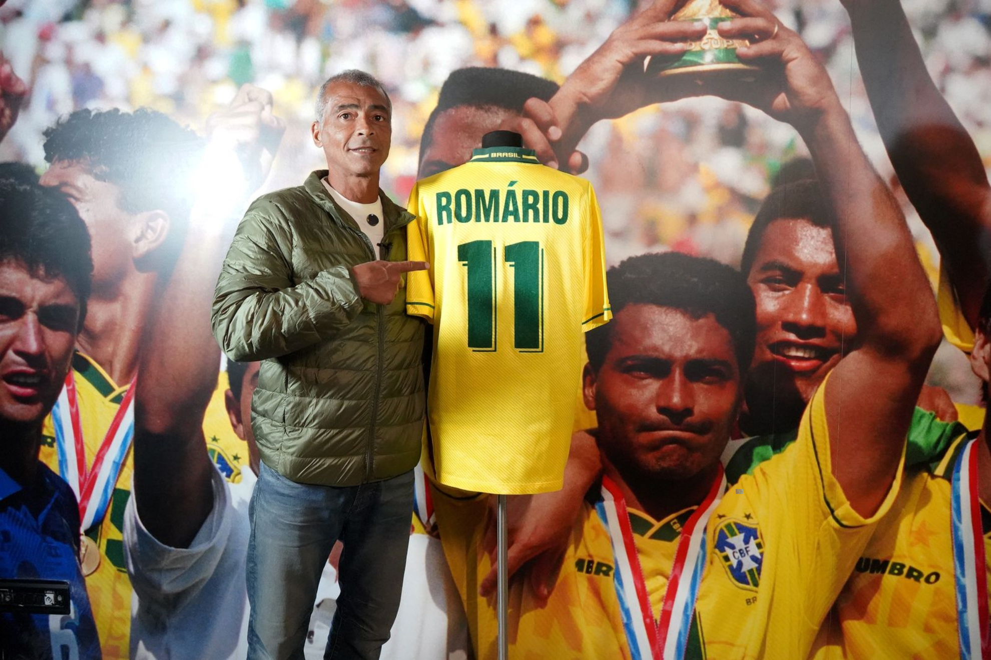 Romario: "Me alegraría mucho si Ancelotti viene a Brasil"