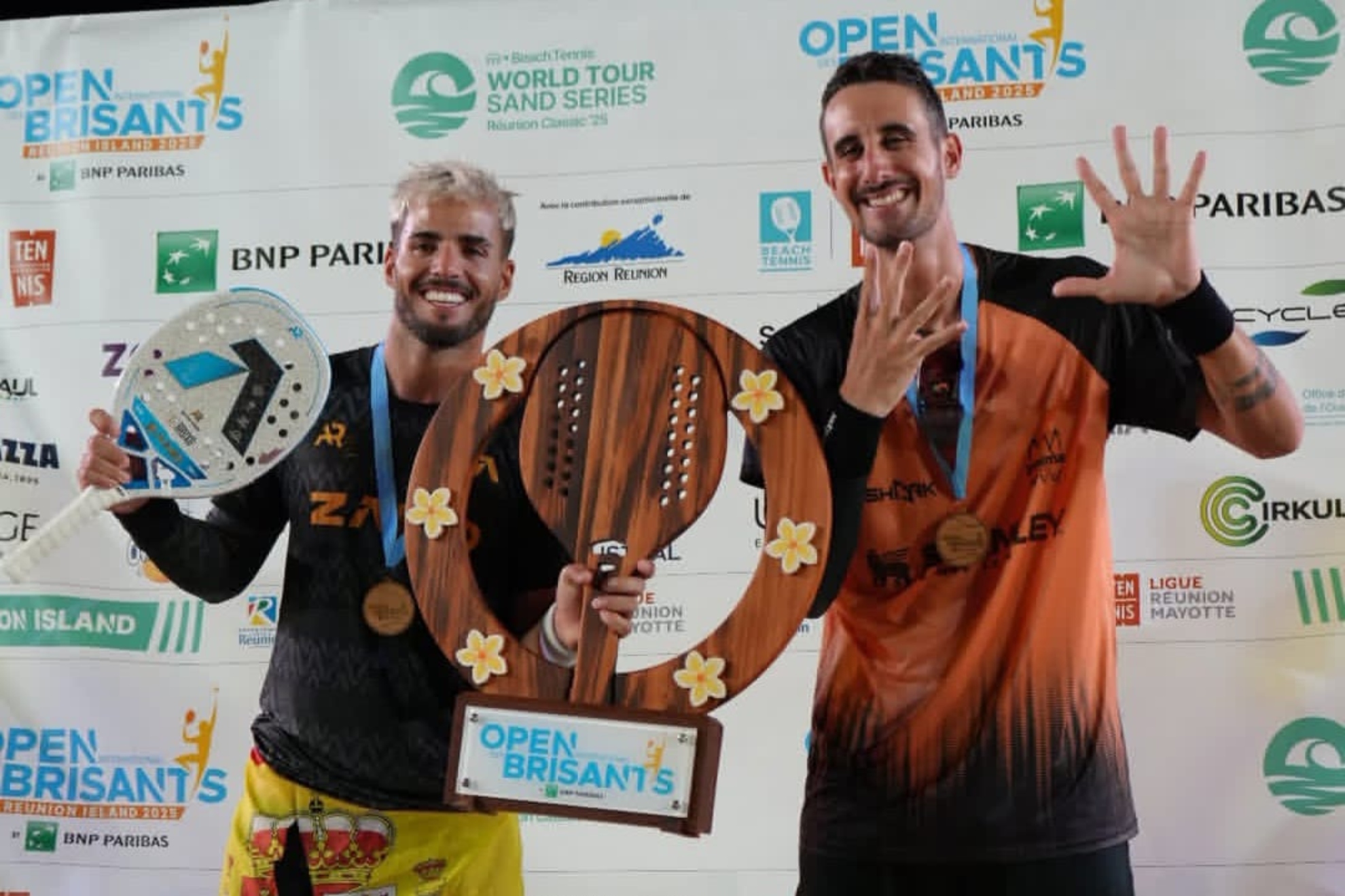 Antomi Ramos y Capelletti ganan el Grand Slam de Isla Reunión