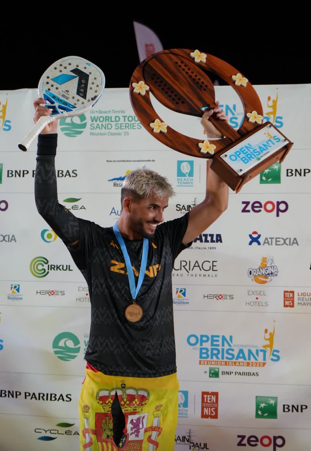 Antomi Ramos y Capelletti ganan el Grand Slam de Isla Reunión