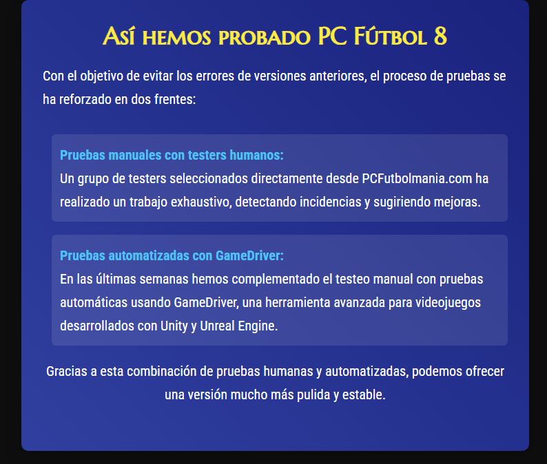 PC Fútbol 8 revela su nueva fecha de lanzamiento y esta vez sí que ...