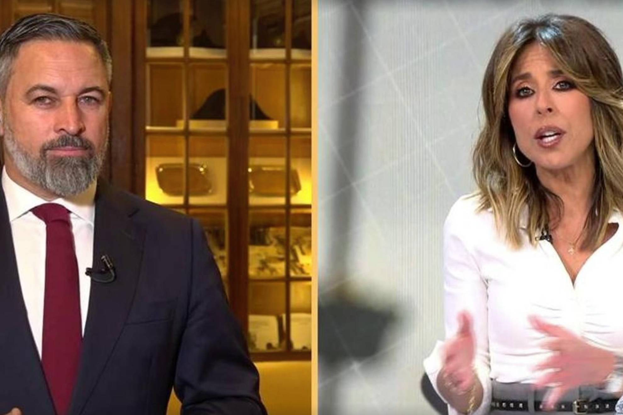 Santiago Abascal y Ana Terradillos ‘chocan’ al hablar sobre la financiación ilegal de VOX: “Una ...