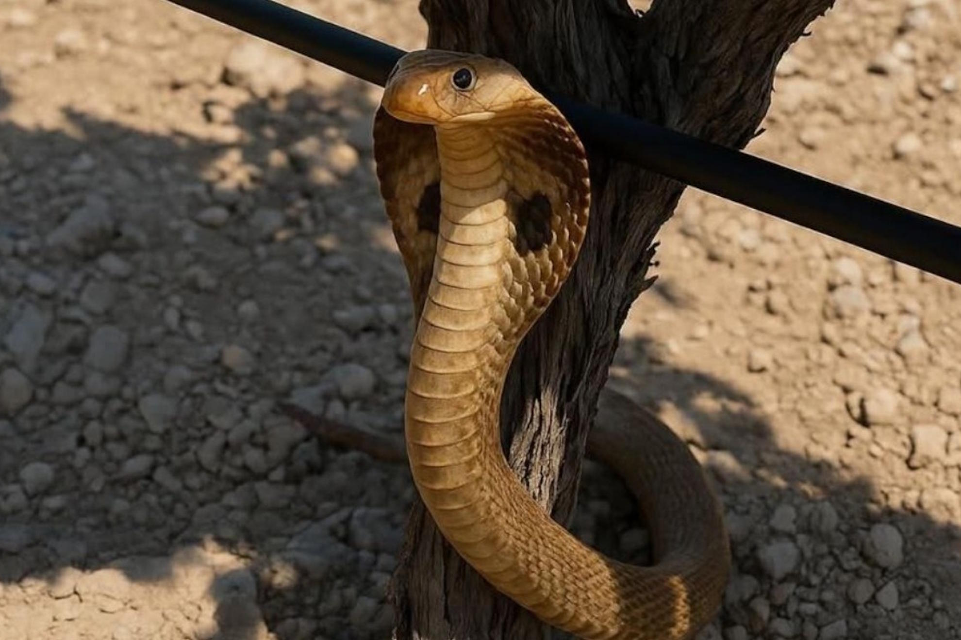 Una cobra generada por IA crispa a todo un pueblo