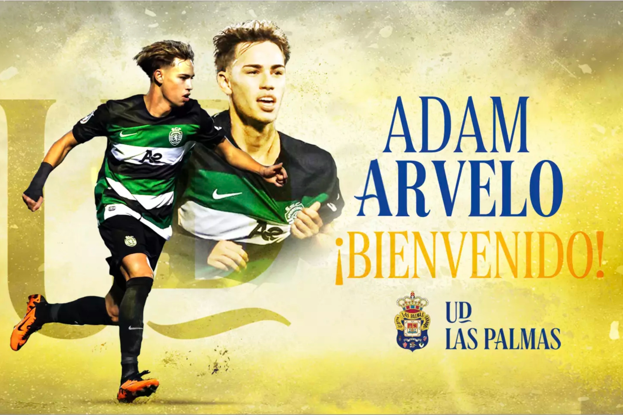 Las Palmas hace oficial el fichaje de Adam Arvelo