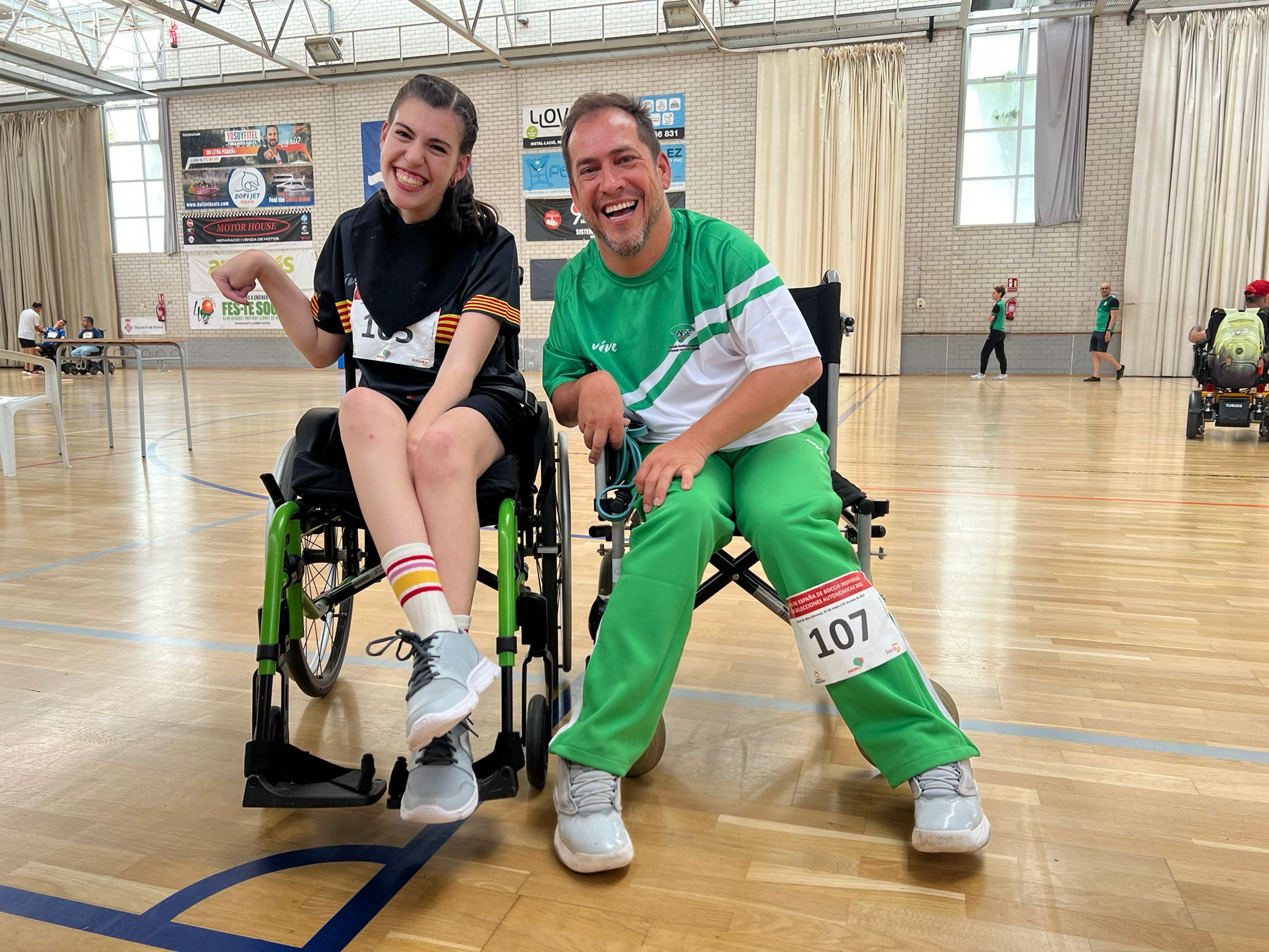El 'Langui', campeón de la Copa de España de boccia en su categoría