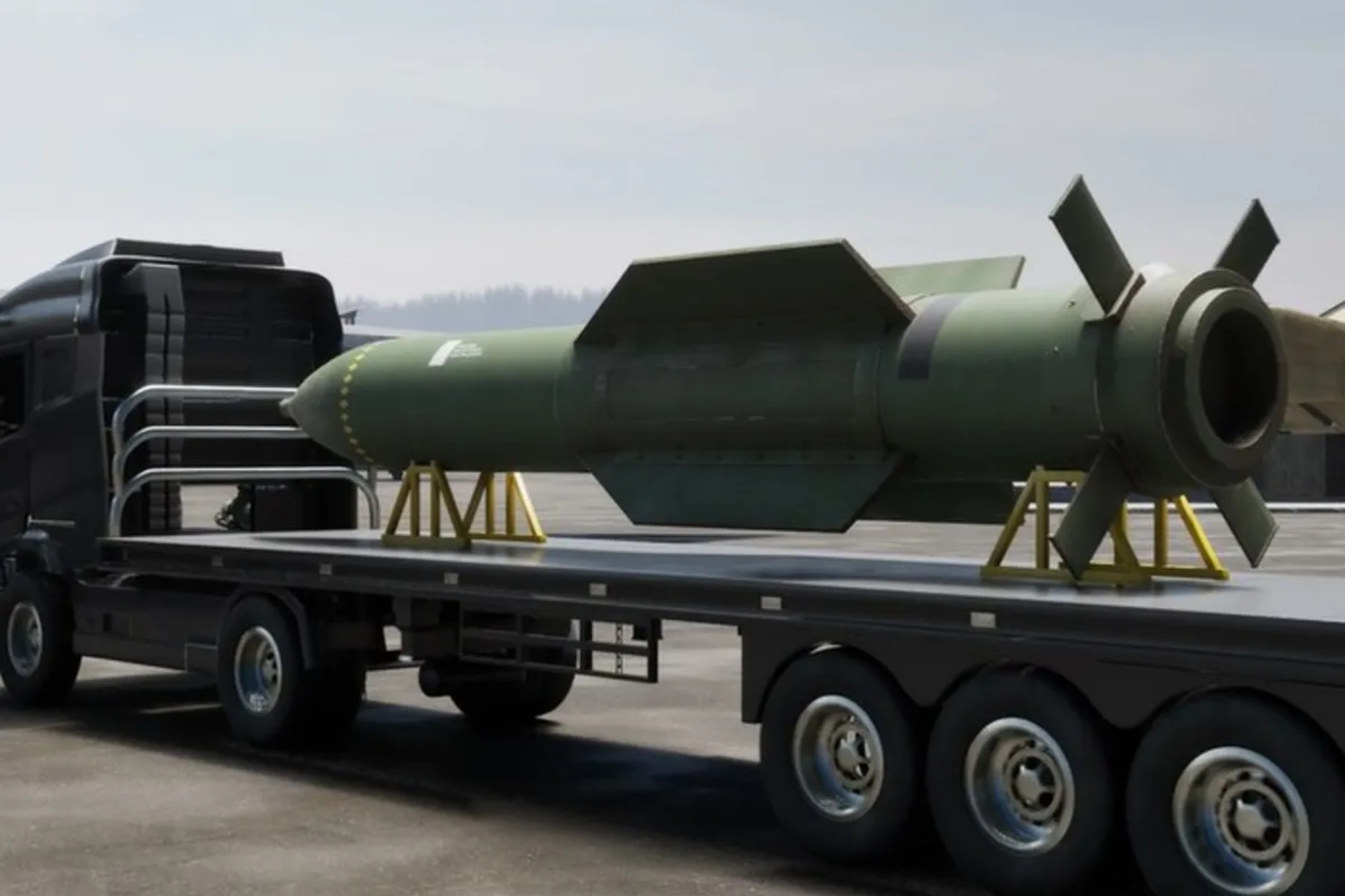 La bomba rompebúnkeres con la que EEUU ha bombardeado la base nuclear ...