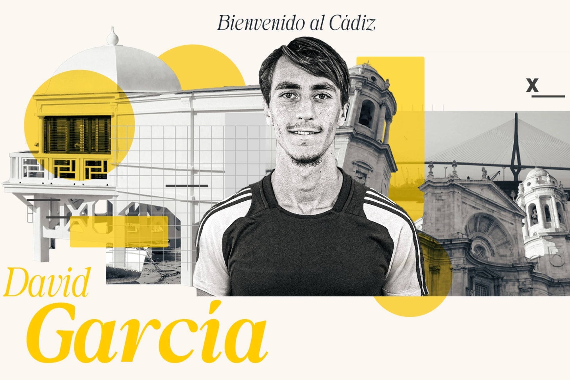 El Cádiz asegura a David García