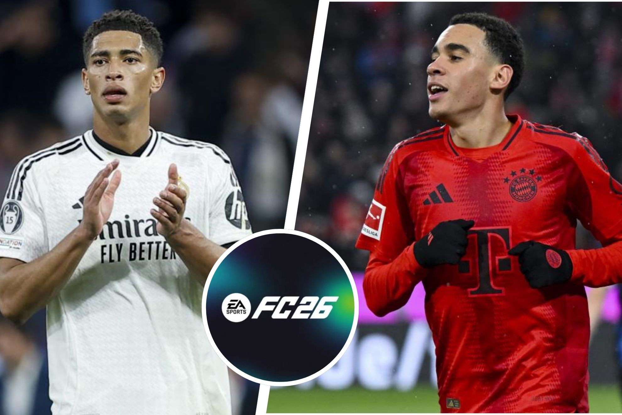 EA Sports presenta la portada de FC 26 con Jude Bellingham y Jamal Musiala como protagonistas