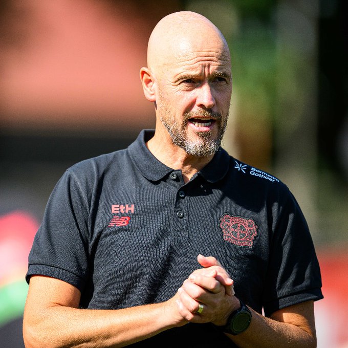 Ten Hag recibe cinco goles en su debut con el Leverkusen... ¡contra el Flamengo sub 20!
