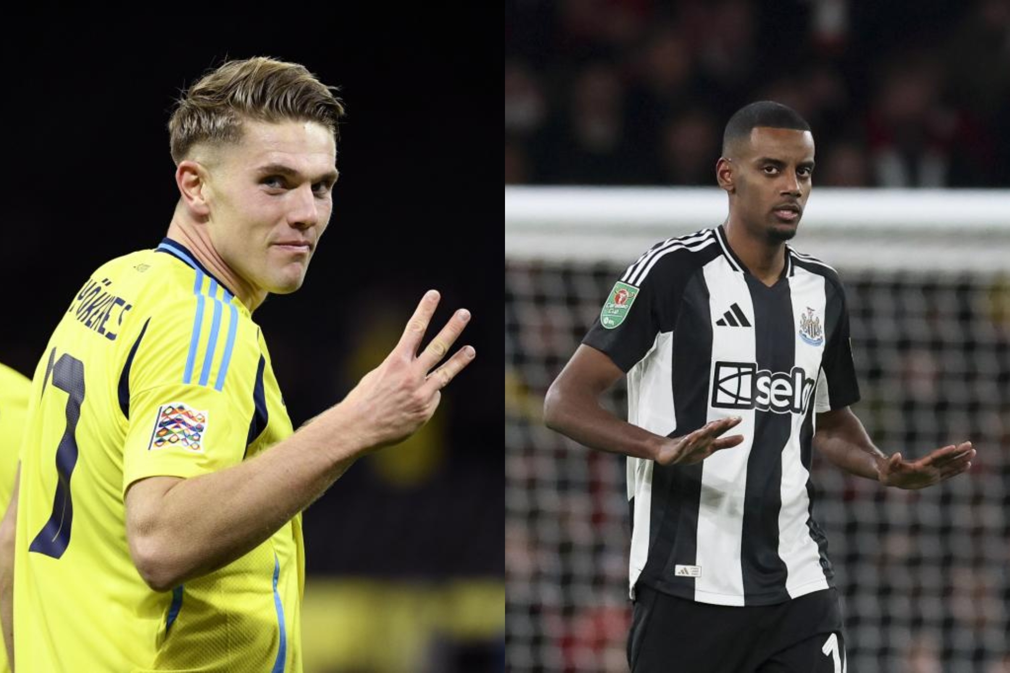 Los herederos de Zlatan: Isak y Gyökeres toman el trono del gol sueco