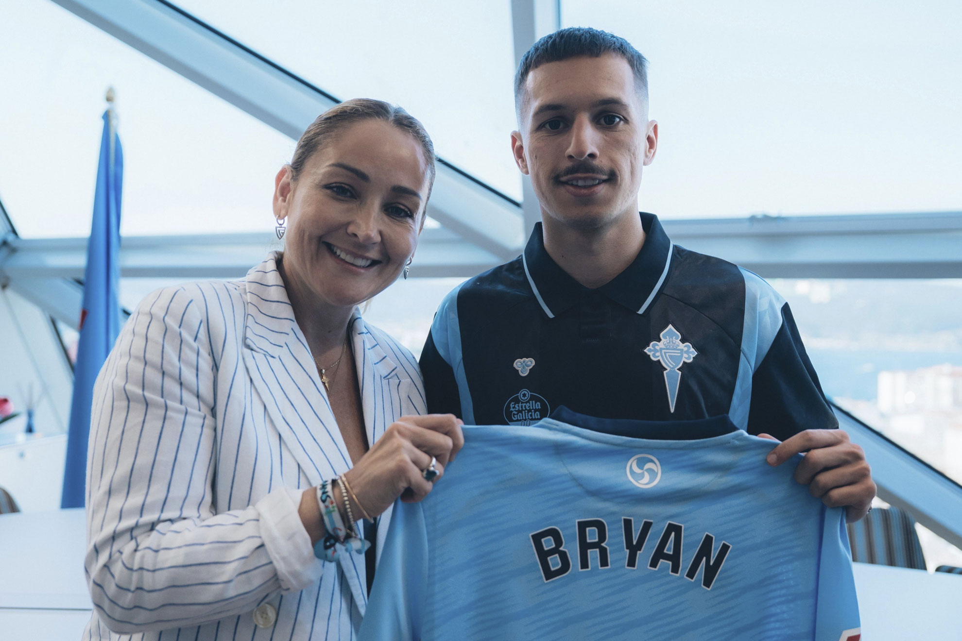 Bryan Zaragoza: "Representar el nombre de Vigo y Galicia por toda Europa con el Celta es un lujo"