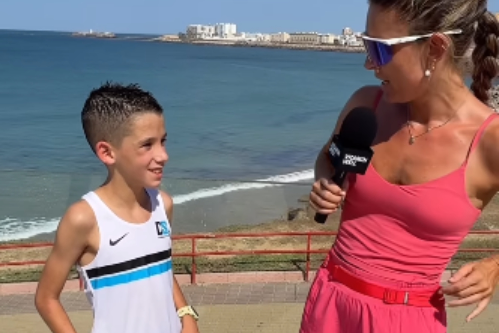 Iván Blanco, el niño de 10 años que corre 25 kilómetros como un adulto y desata la polémica