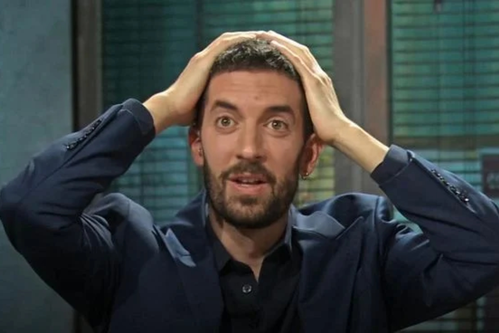 El rompedor 'look' de Broncano con el pelo tintado de rubio a dos días ...