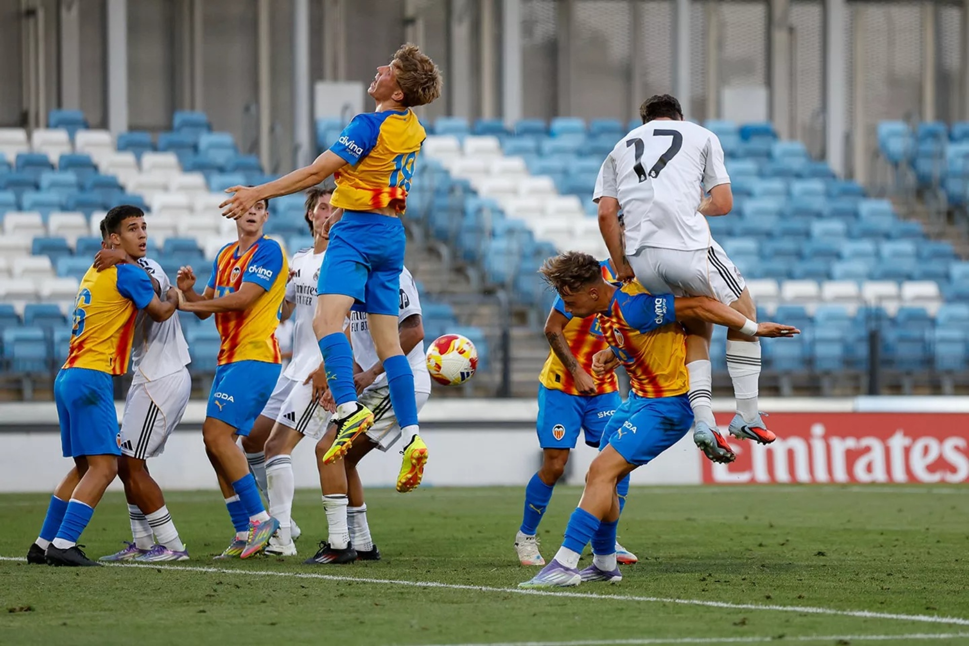 El Castilla empata 'in extremis' ante el Valencia Mestalla