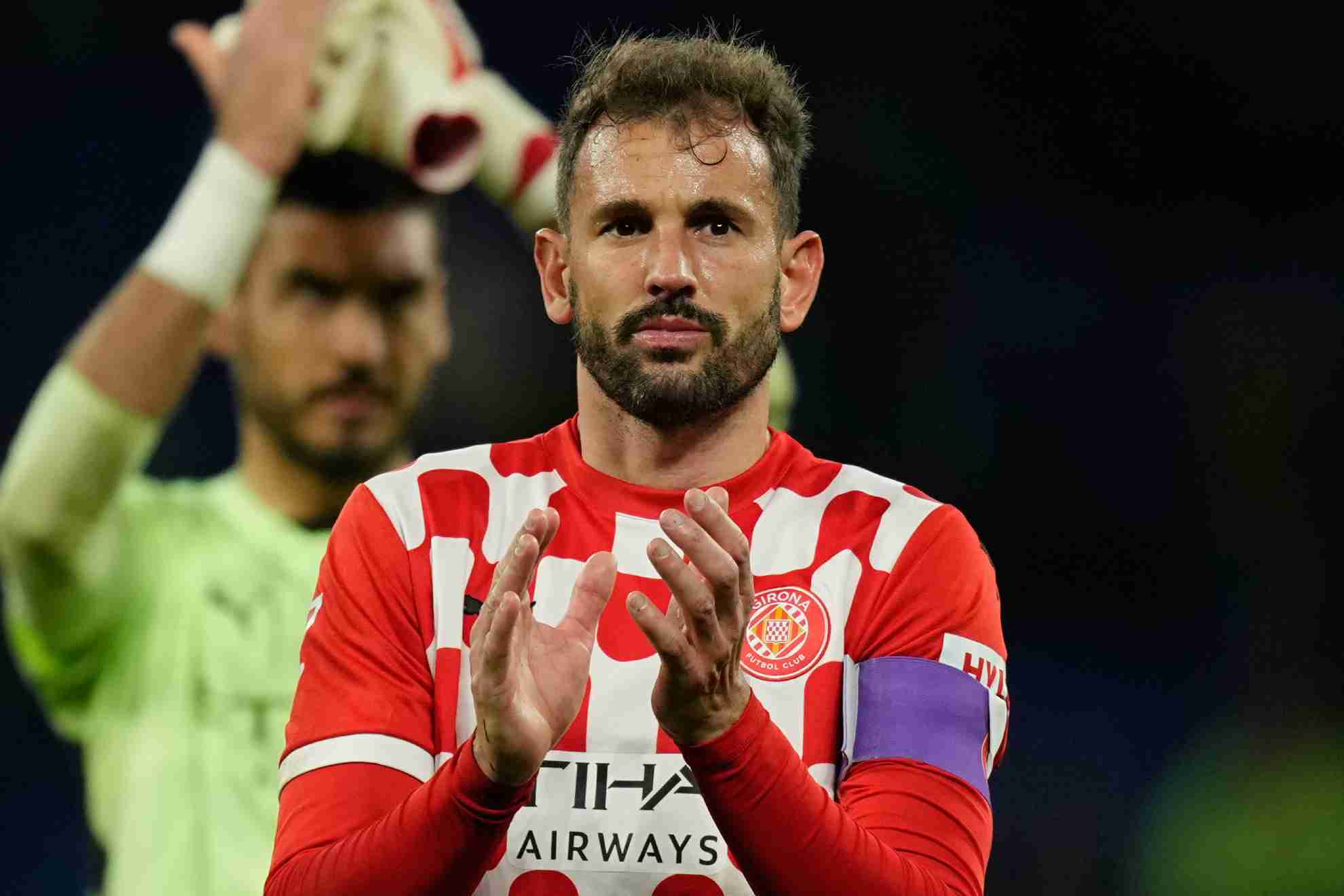 Stuani no estará en el partido ante el Rayo por la muerte de su padre