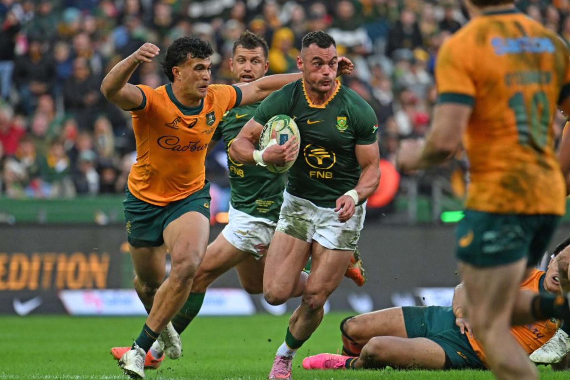 Sudáfrica se redime venciendo a Australia en el Rugby Championship