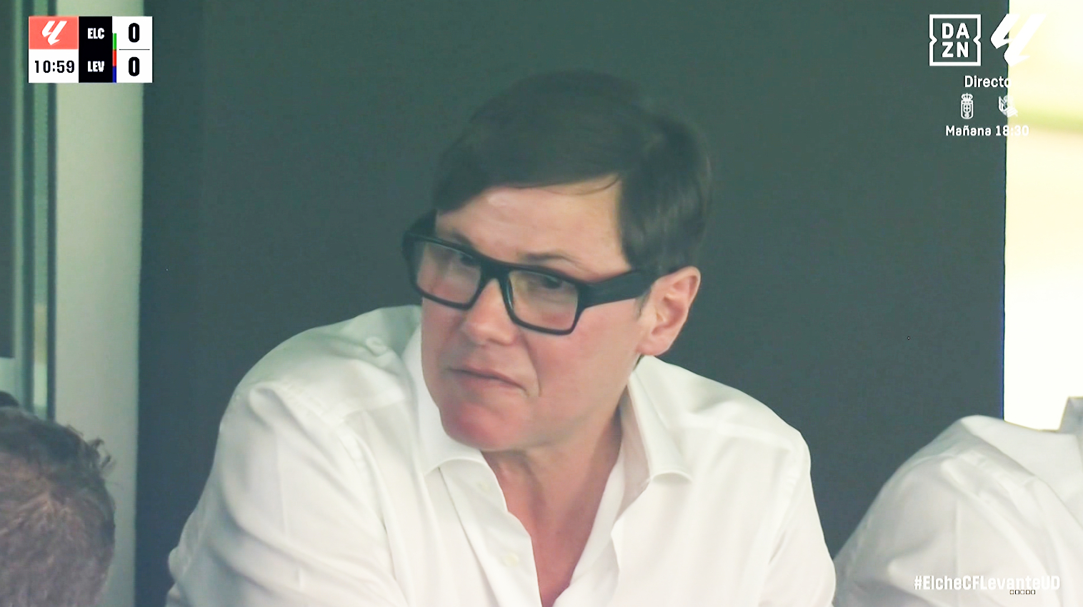 Fernando Redondo, en Elche para seguir a su hijo Fede