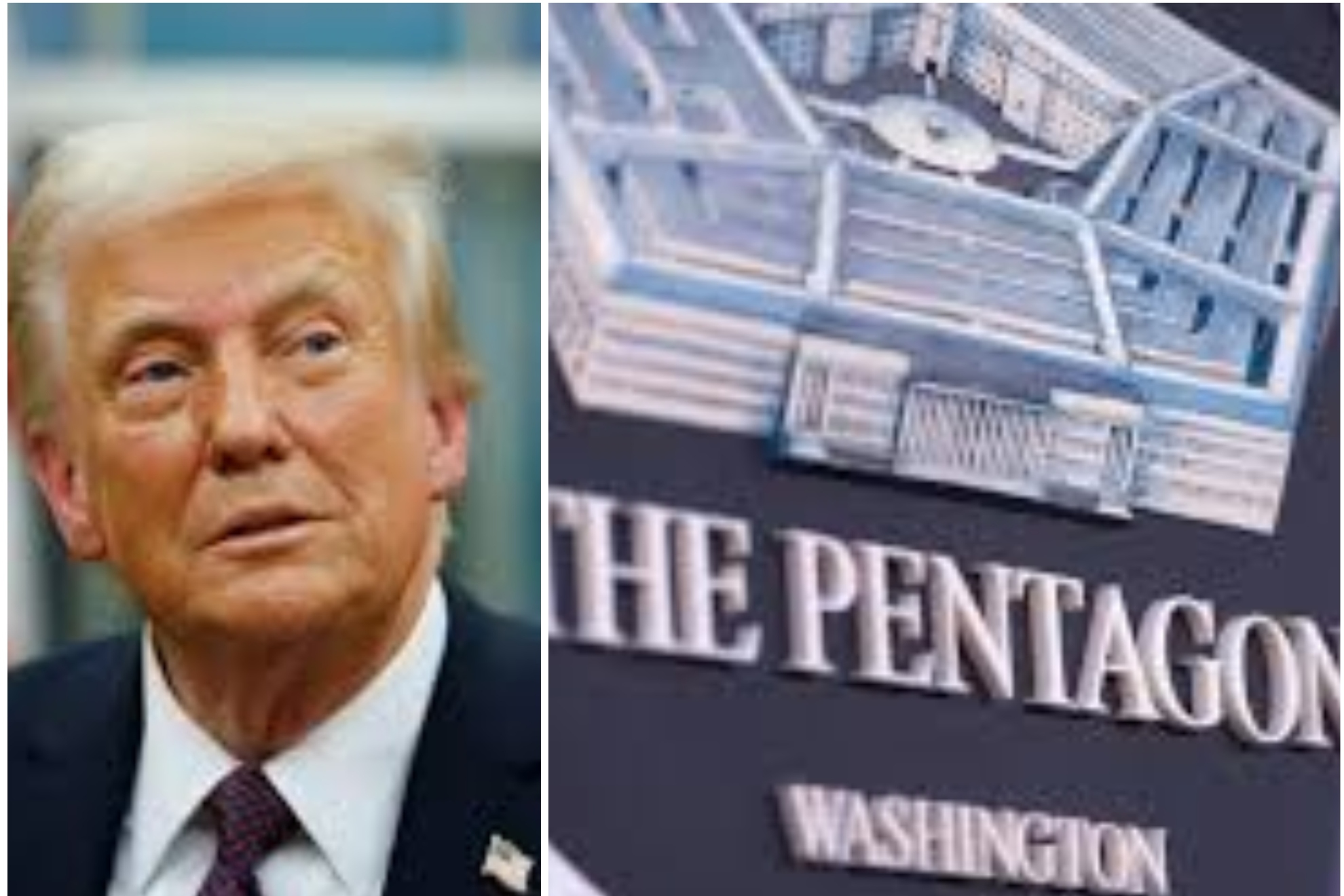 La última de Trump: pretende cambiar el nombre al Pentágono y ahora ...
