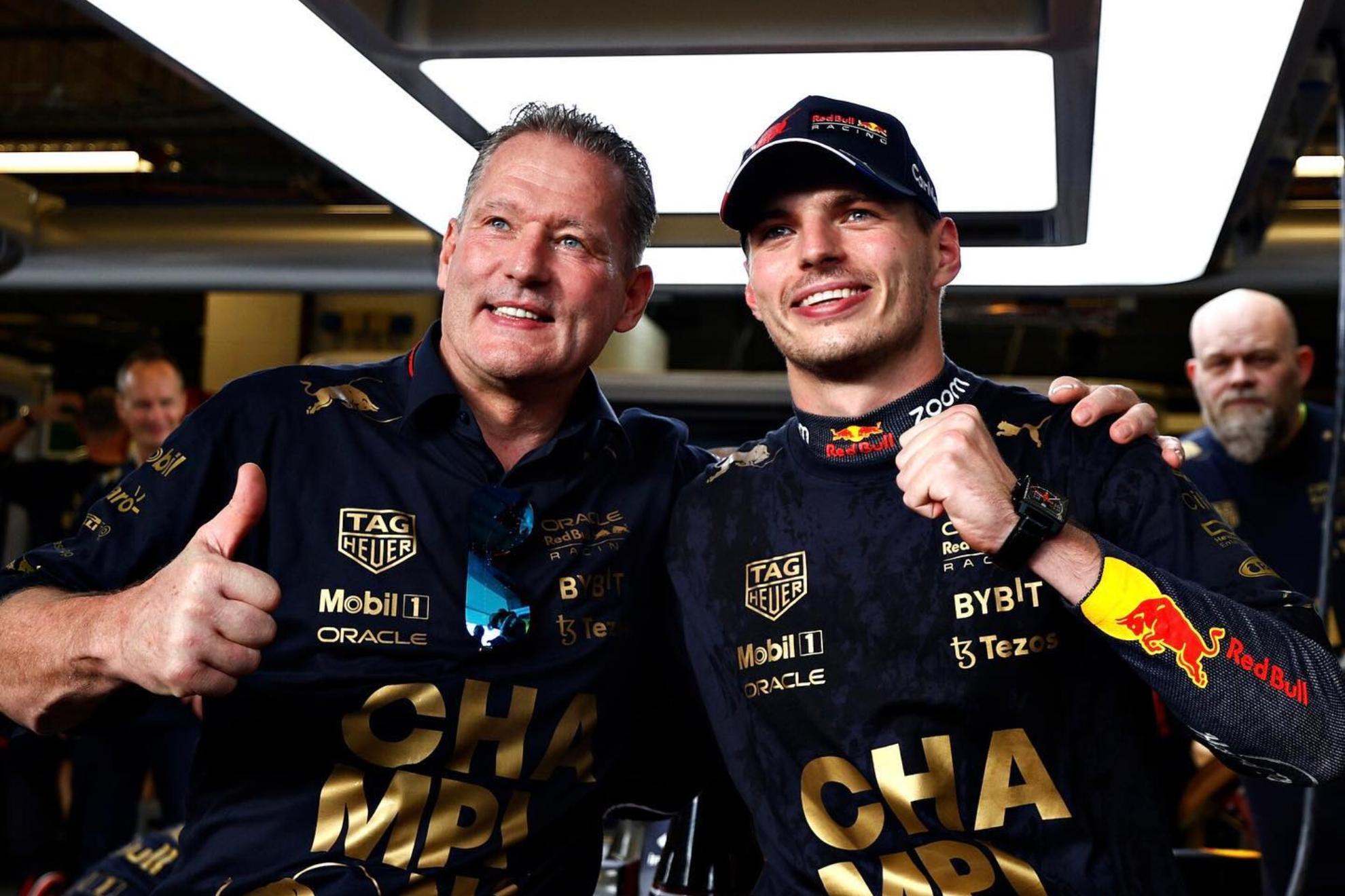 Jos Verstappen atiza al padre de Checo Pérez: "Qué tonto es"