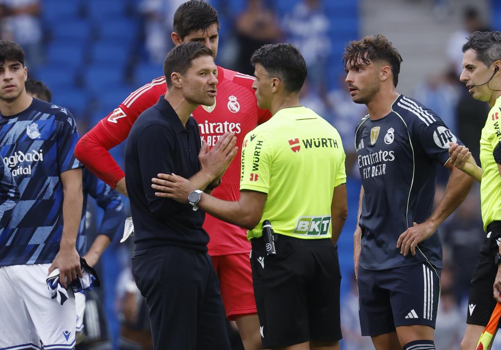 La secuencia de Xabi con Gil Manzano: "No quiero, pero me hacéis pensar ...