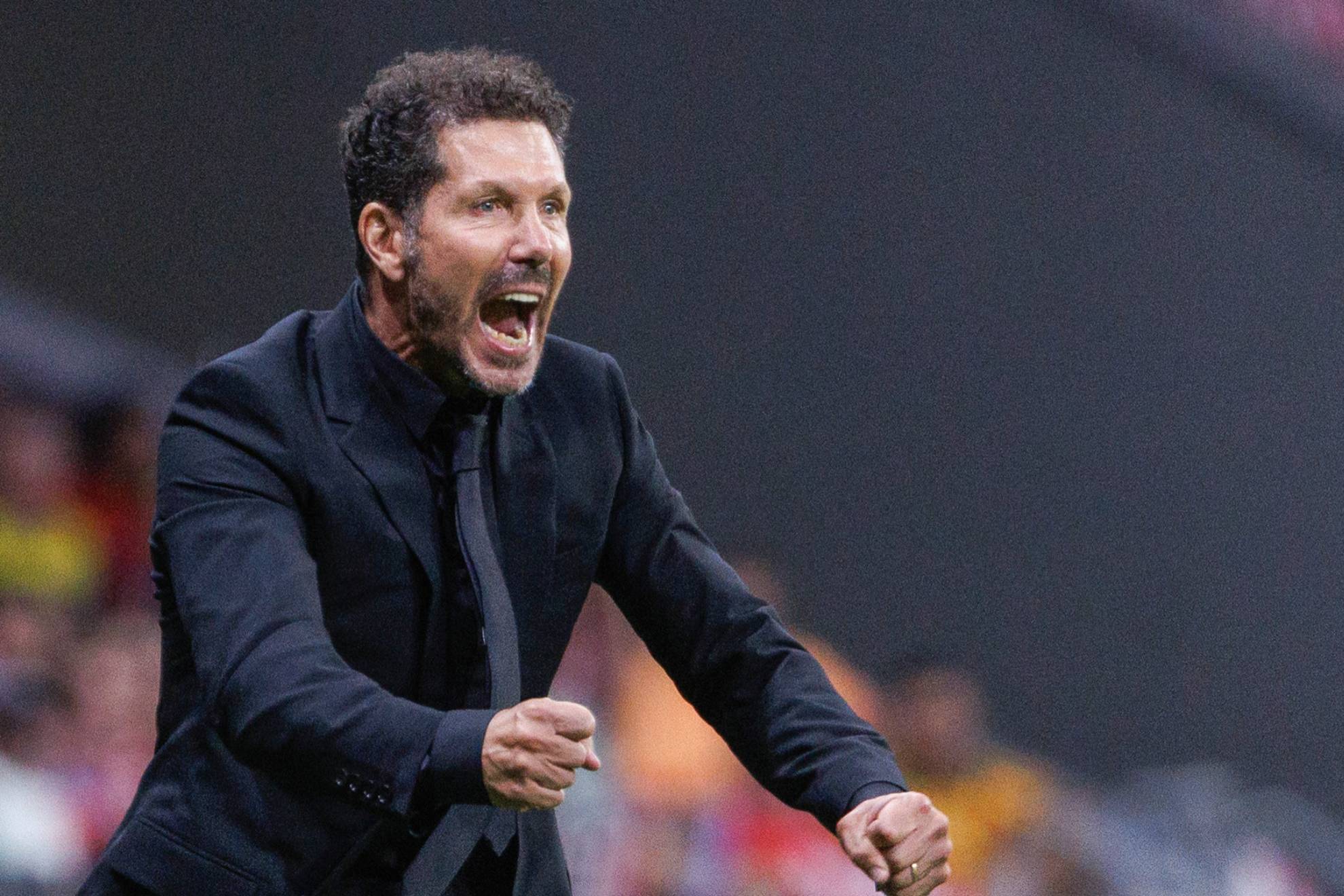 Simeone: "El partido en general fue muy bueno"