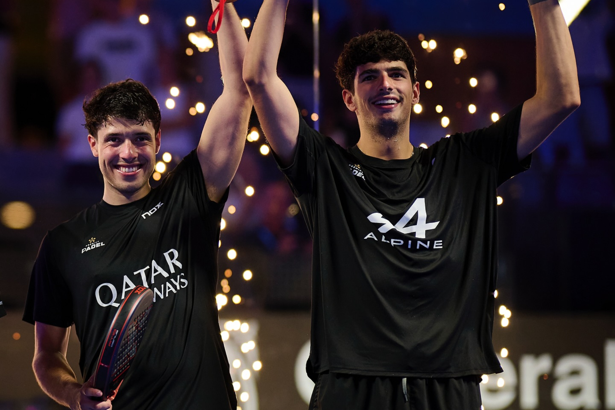 El dinero que ganan Coello y Tapia tras llevarse el París Major de ...