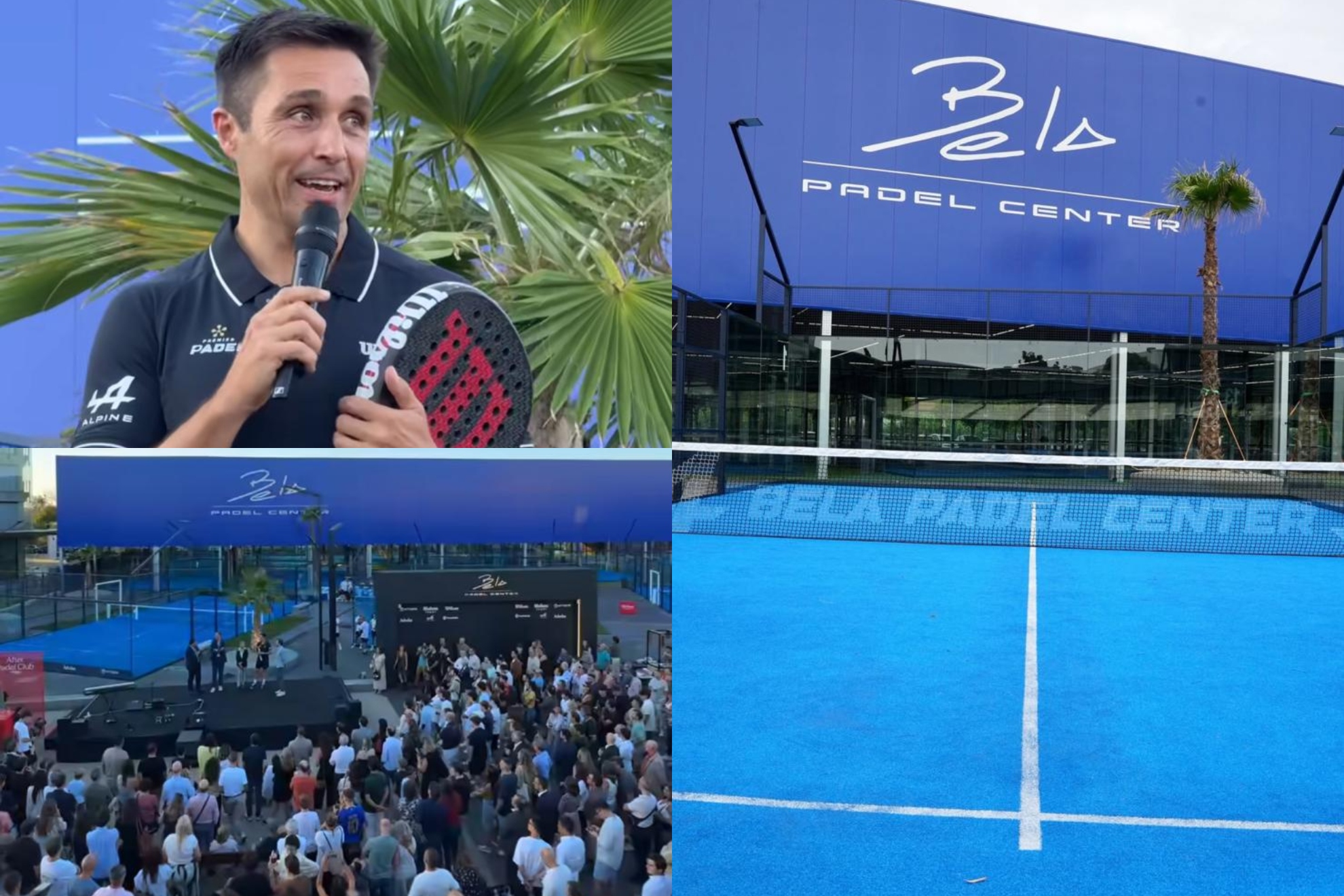 Inauguración por todo lo alto del Bela Padel Center de Belasteguín en ...