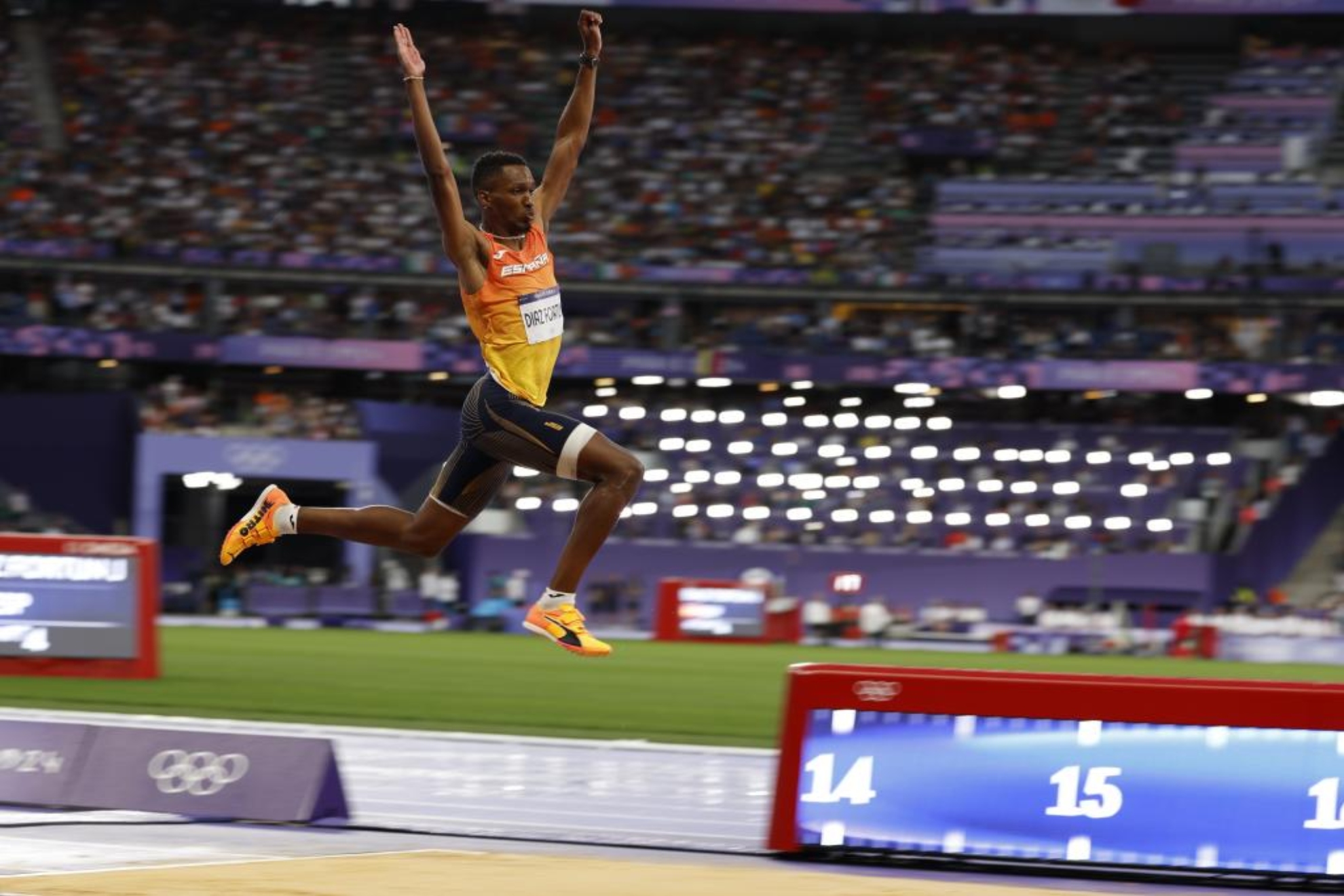 El inimitable Jordan Díaz: un salto en 13 meses desde el oro olímpico
