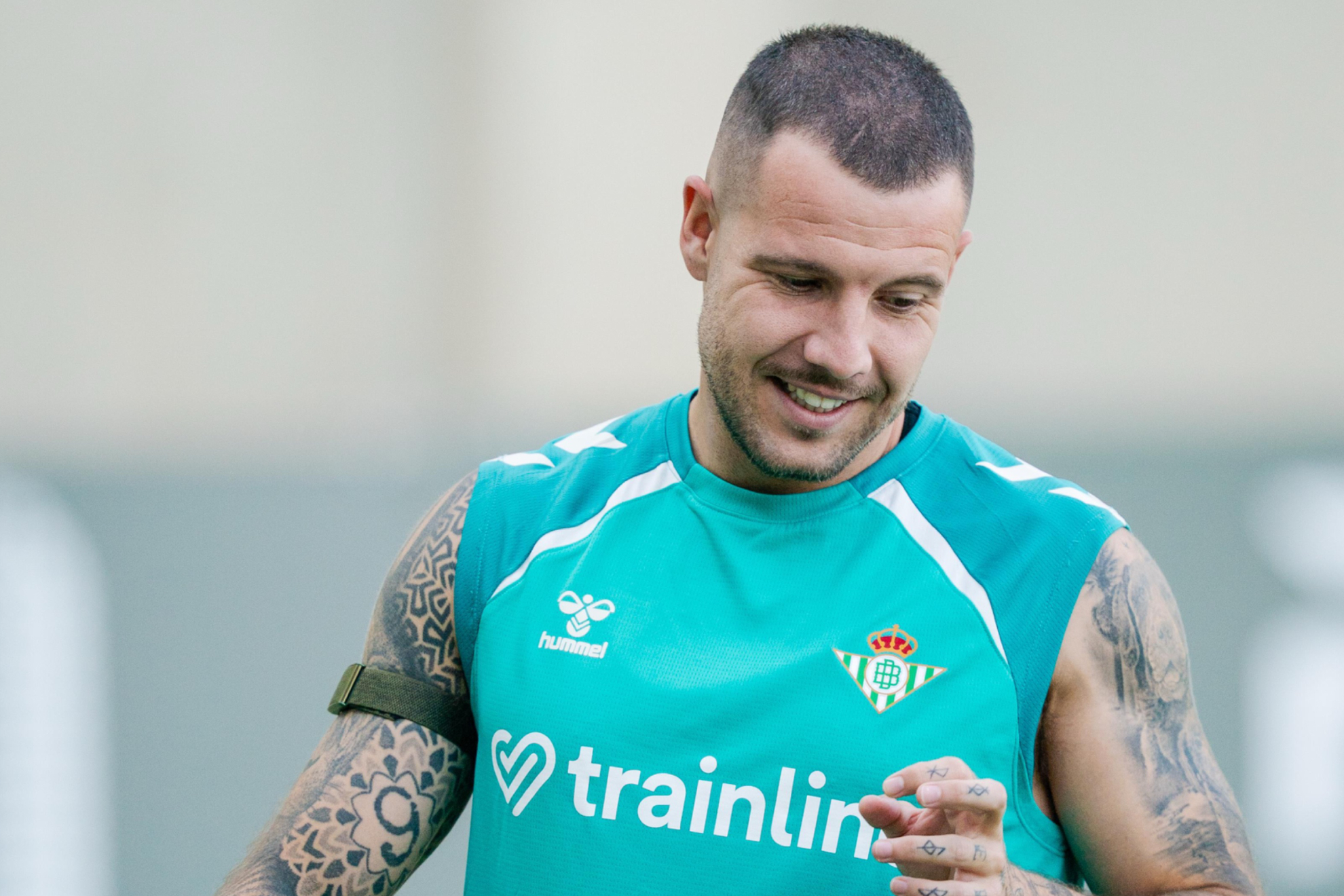 Aitor Ruibal regresa al grupo con la vista puesta en la Real Sociedad