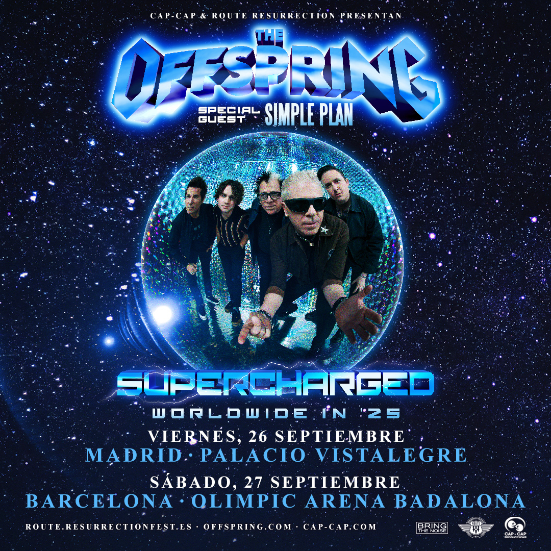 The Offspring vuelven a España con más de hora y media de éxitos