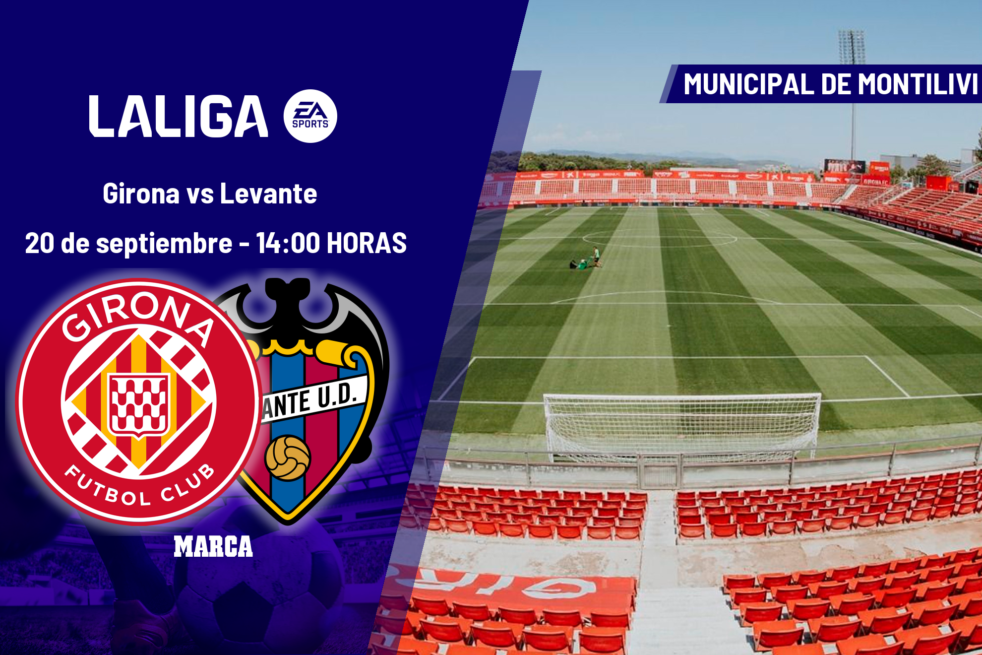 Girona - Levante: horario, dónde ver en TV y canal del partido de ...