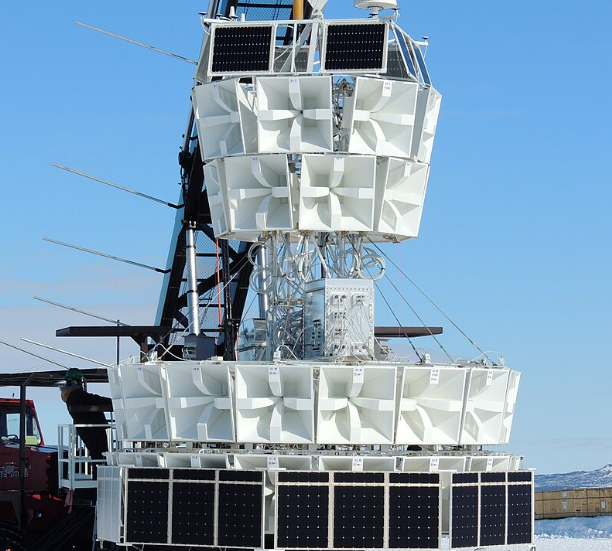 A NASA balloon detects unusual radio signals originating from under the ...